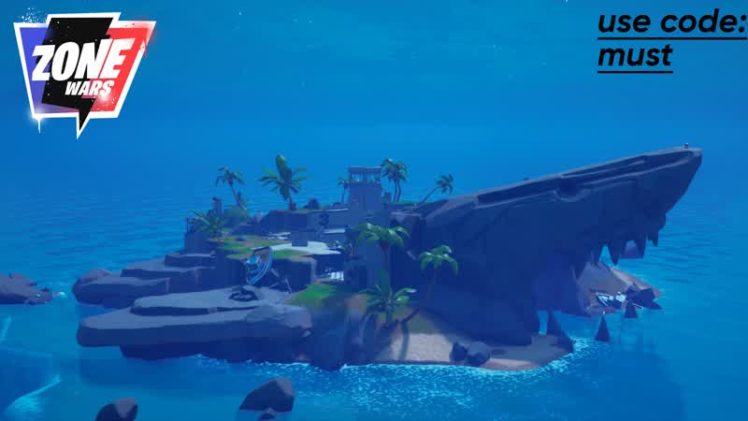 🦈The Shark Zone Wars - Golden Pump! 🦈 [ must ] – Fortnite Creative Map Code