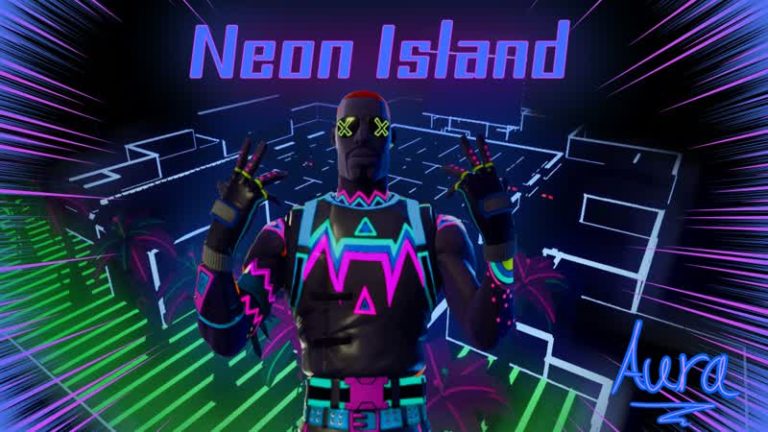 Neon Island [ aura-drawz ] – Fortnite Creative Map Code