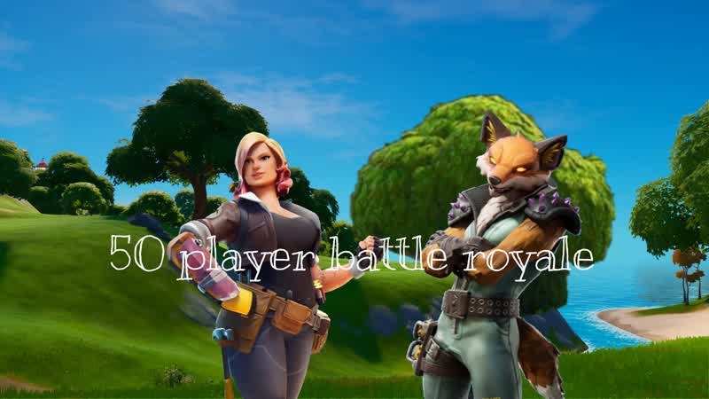 50 Player Character Battle Royale [ clearishish ] – Fortnite Creative ...