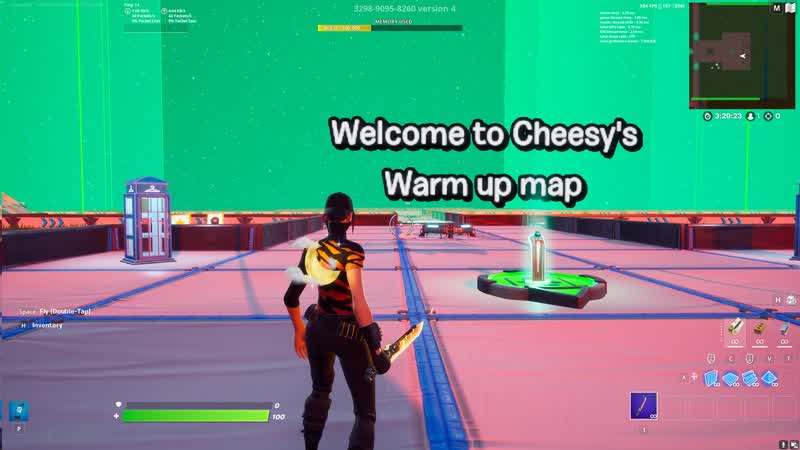 Cheesy's Warm Up Map [ cheesyknight ] – Fortnite Creative Map Code