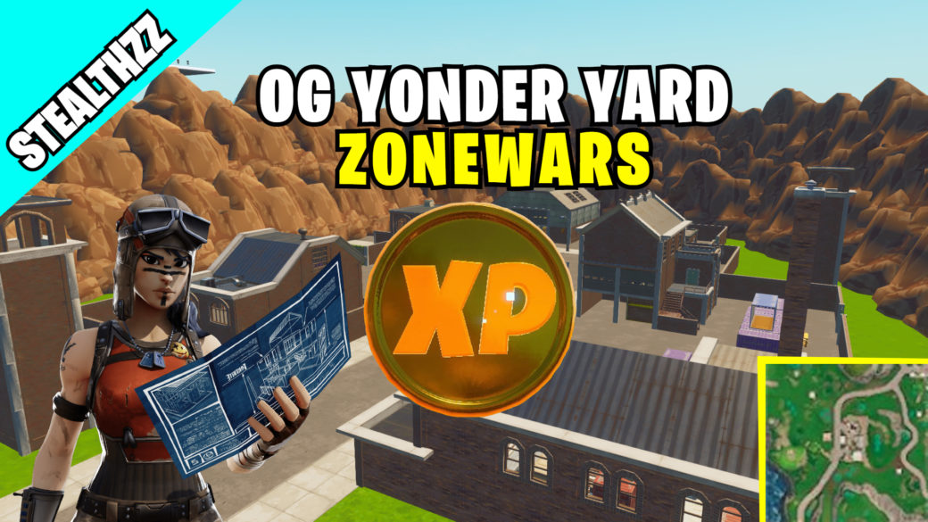 OG YONDER YARD ZONE WARS (SZ) ⭐ [ stealthzz ] – Fortnite Creative Map Code