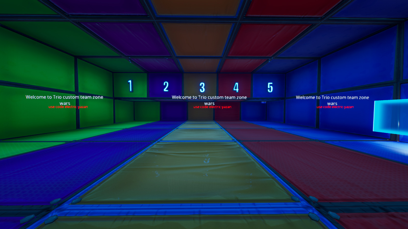 Balanced Trio Custom Team Zone Wars [ yina ] – Fortnite Creative Map Code