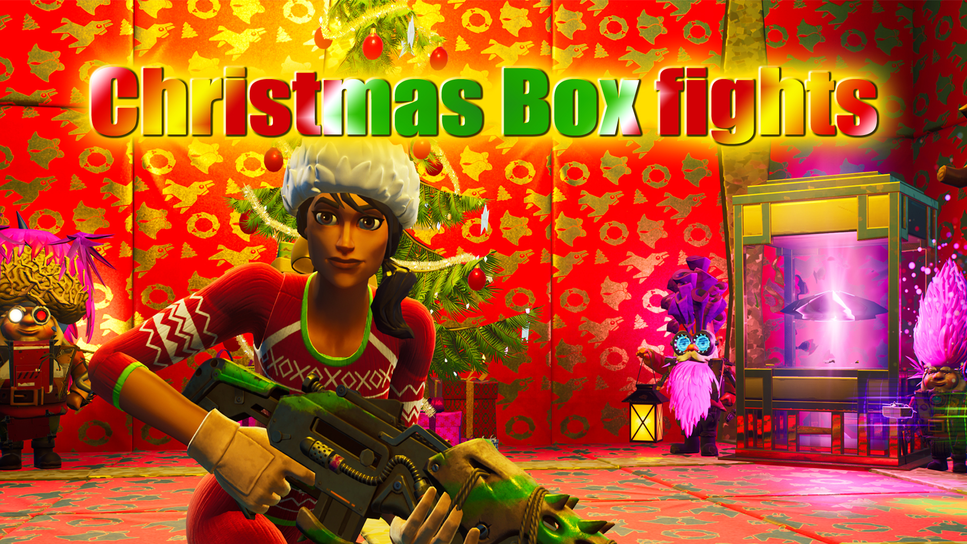 🎁 Christmas 🎁 Box Fight 🎇2021🎇 [ DMECH ] – Fortnite Creative Map Code