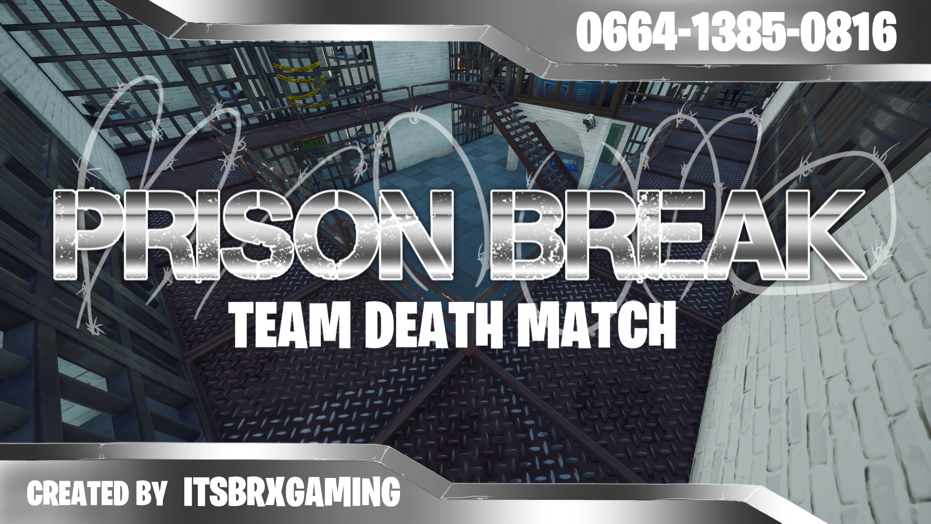 Prison Break [ itsbrxgaming ] – Fortnite Creative Map Code