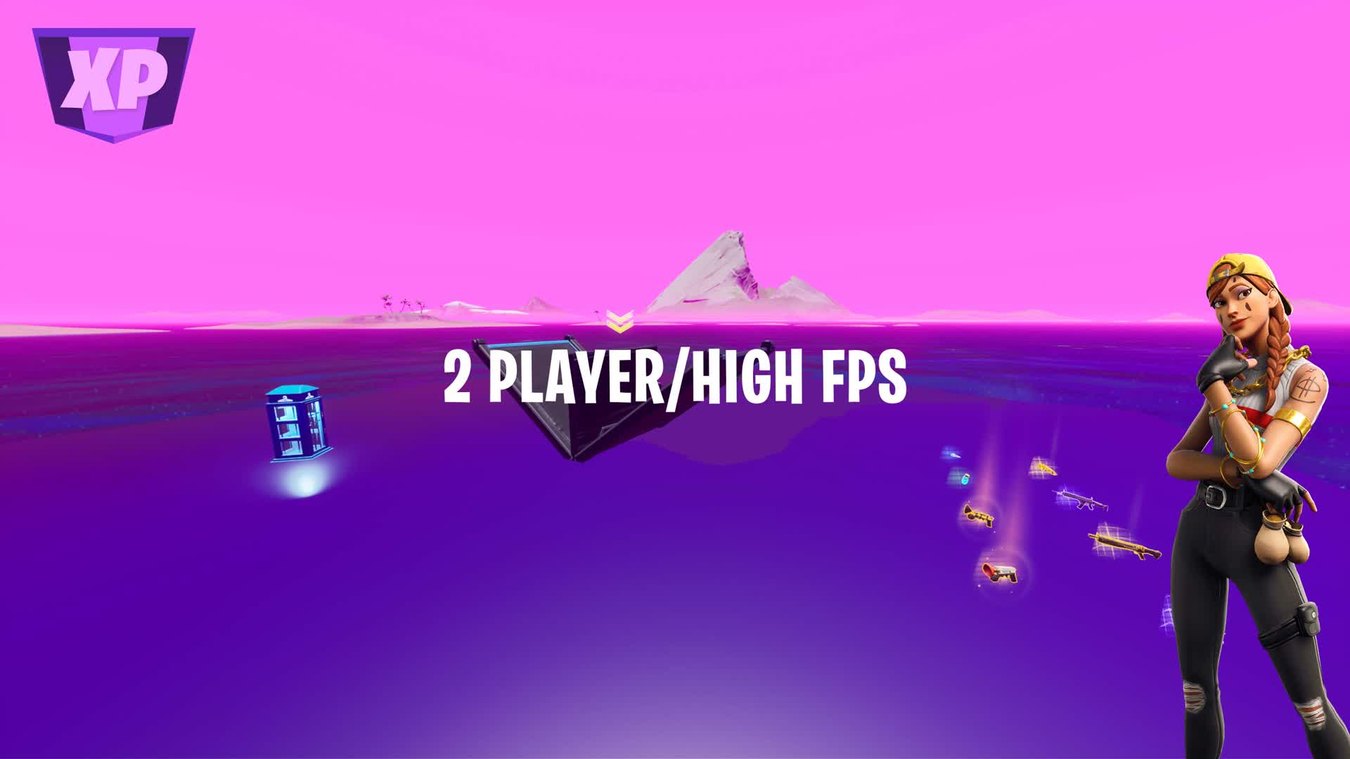 🔥 HIGH FPS 1v1 - 2 PLAYERS [ memermanstan ] – Fortnite Creative Map Code