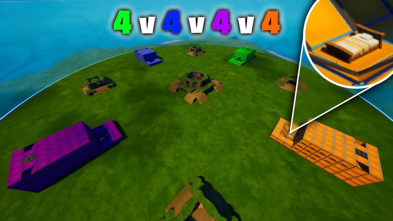 PANDVIL BED WARS - [DUOs] [ bedwars ] – Fortnite Creative Map Code