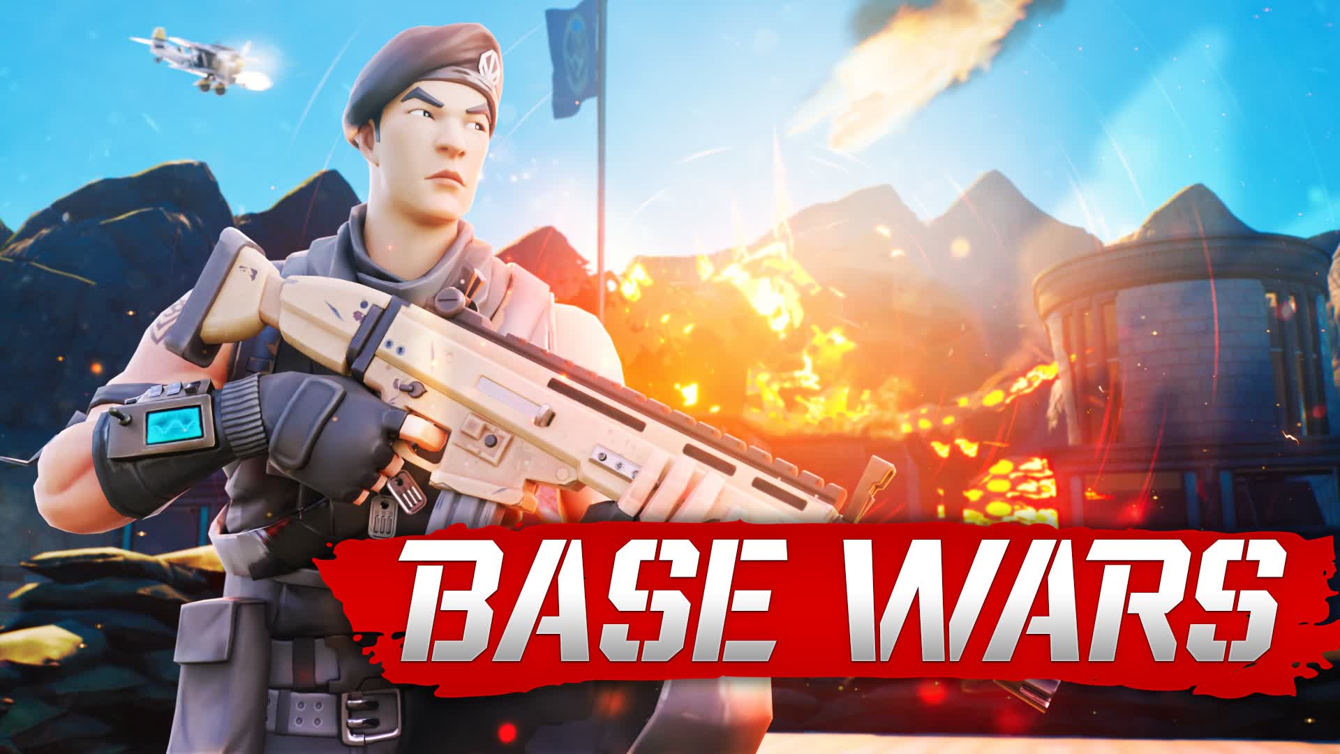 💠 BASE WARS 💠 [ troxwe ] – Fortnite Creative Map Code