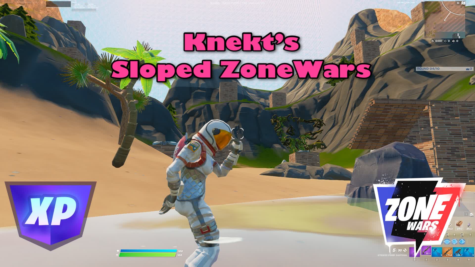 Knekt's Sloped Zone Wars [ knekt ] – Fortnite Creative Map Code