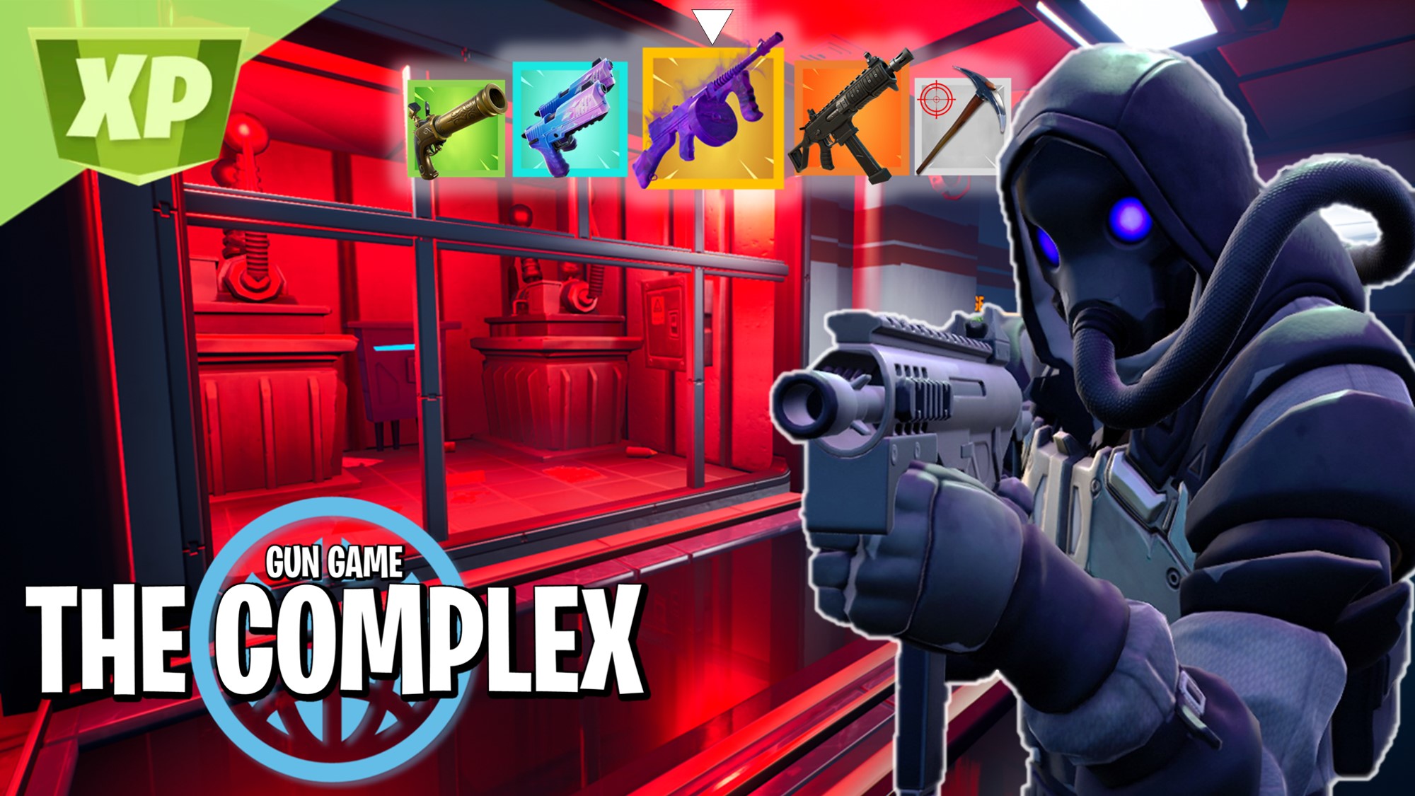 🌐Gun Game: The NSL Complex🌐 [ TactTact_ ] – Fortnite Creative Map Code