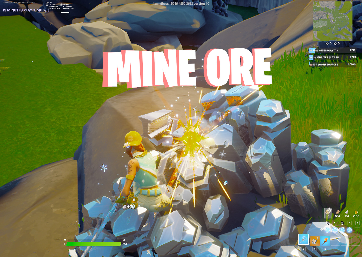 ORE MINING | TYCOON | [ 4amvibess ] – Fortnite Creative Map Code