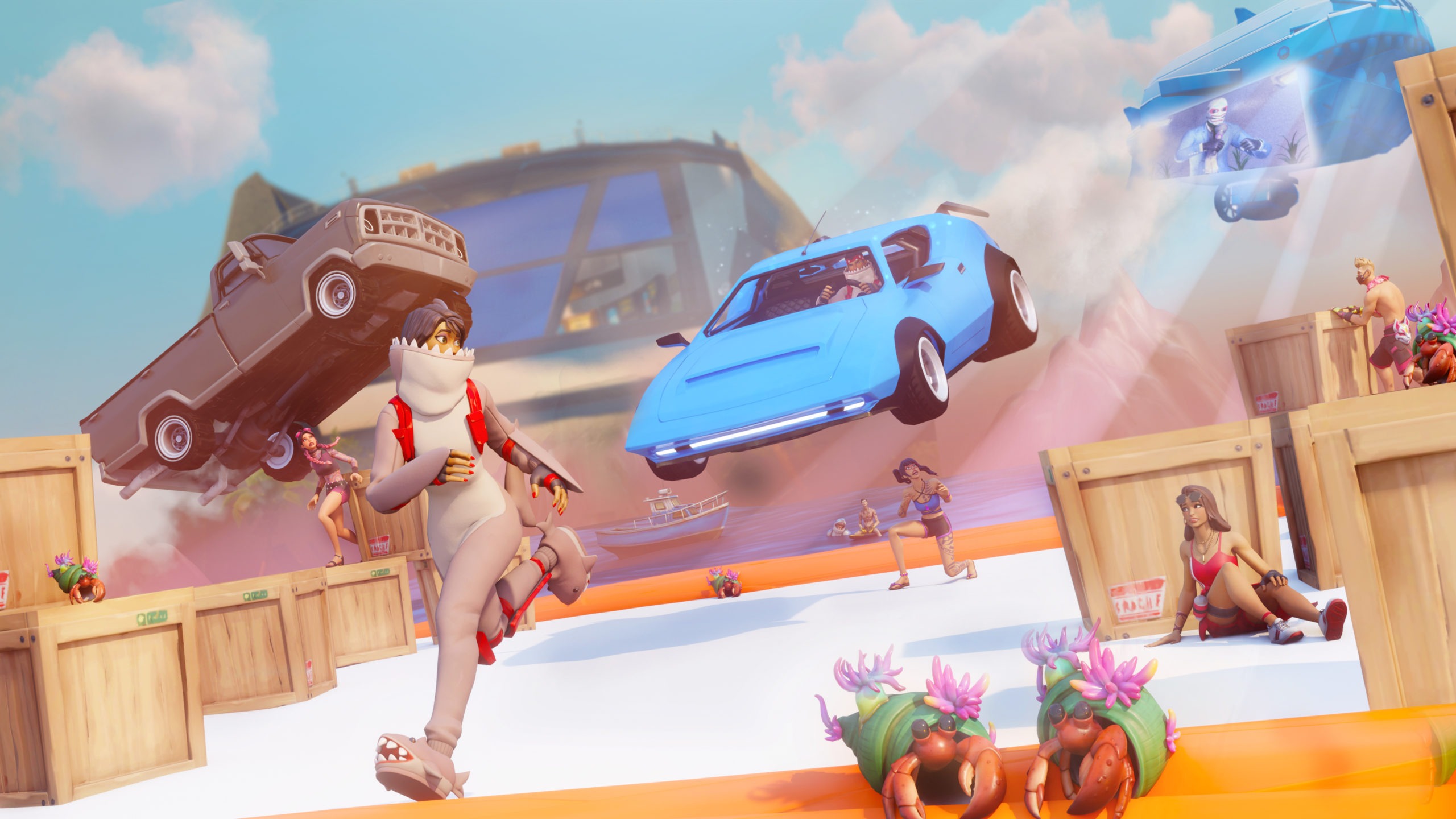 Land Shark [ enderbite ] – Fortnite Creative Map Code