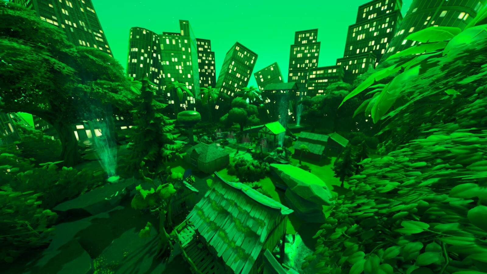 💚 Tinted Green 💚 Gun Game! [ CRPT ] – Fortnite Creative Map Code