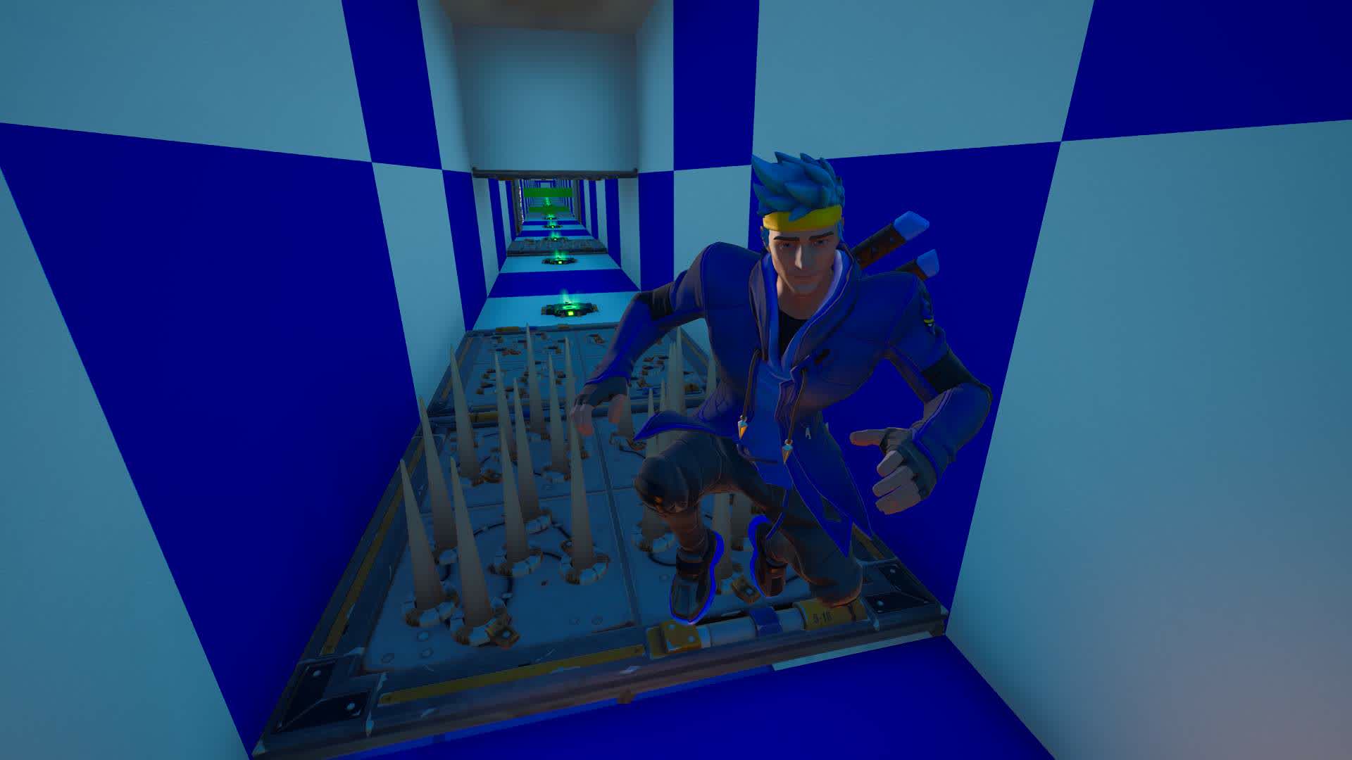 BLUE AND WHITE [ pyrox_2b ] – Fortnite Creative Map Code