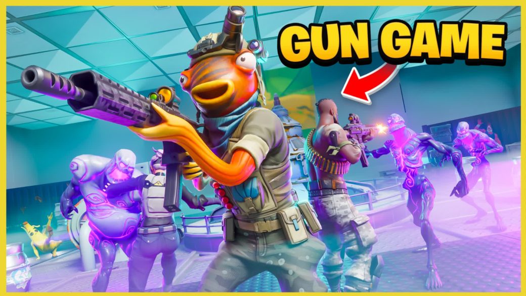 🧪Slurp Labs Gun Game🧪 [ The Slurp ] – Fortnite Creative Map Code