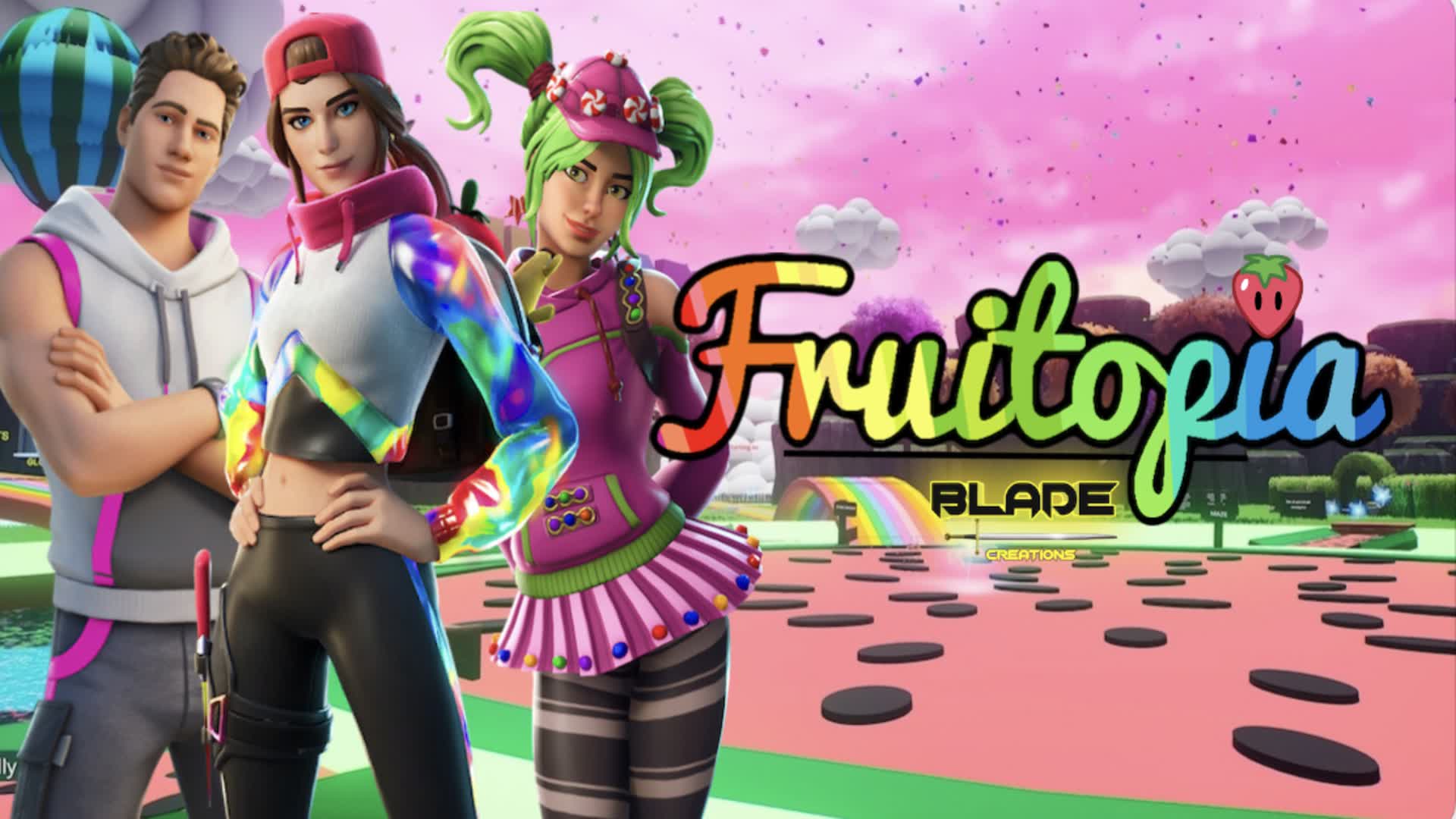 🍓 Fruitopia 🍓 [ bladecreations ] – Fortnite Creative Map Code