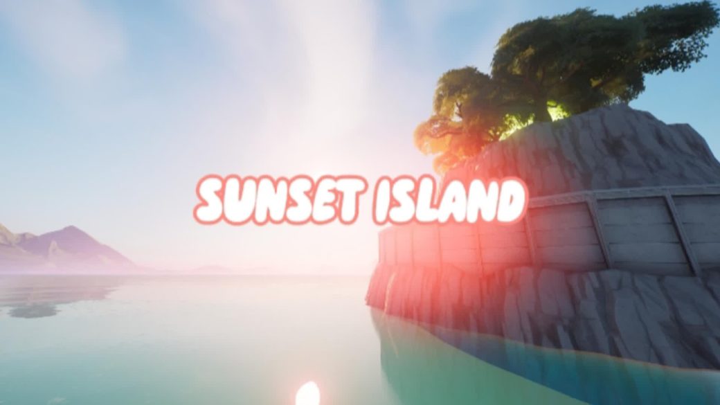 Sunset Island [ marcycreates ] – Fortnite Creative Map Code