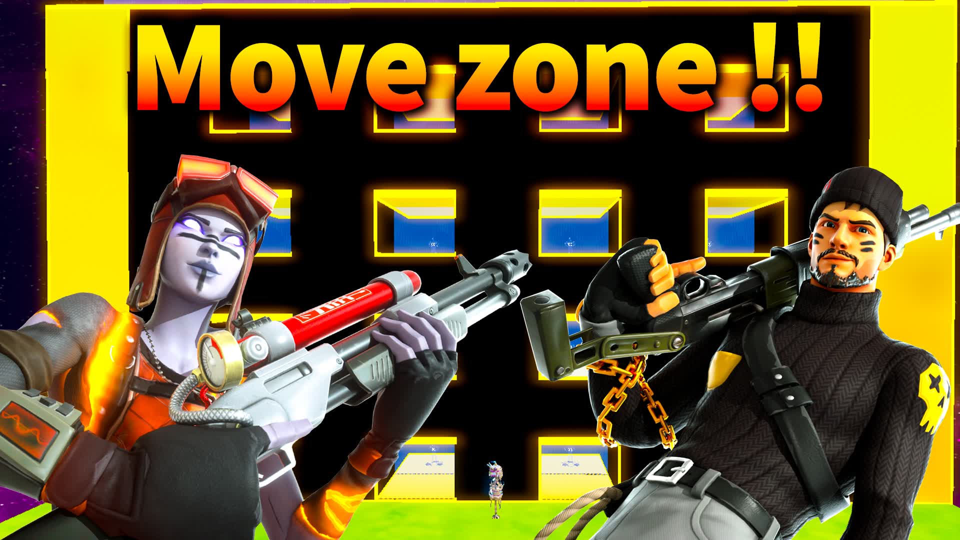 ZigZagZong - Move zone 16 players [ zigi ] – Fortnite Creative Map Code