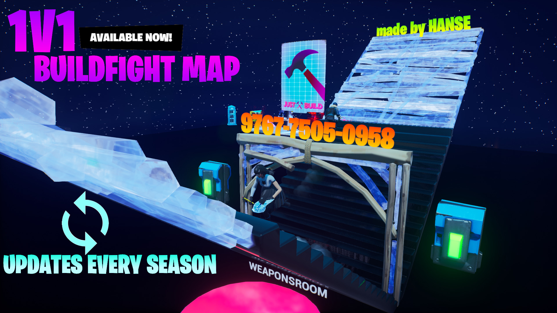 THE CRUISER [ piduu ] – Fortnite Creative Map Code