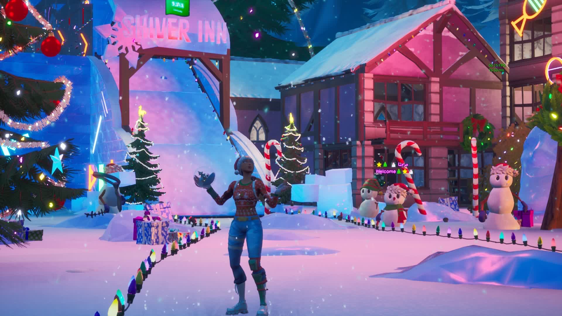Winterfest Deathrun باركور مهرجان الشتاء [ kt9 ] – Fortnite Creative ...