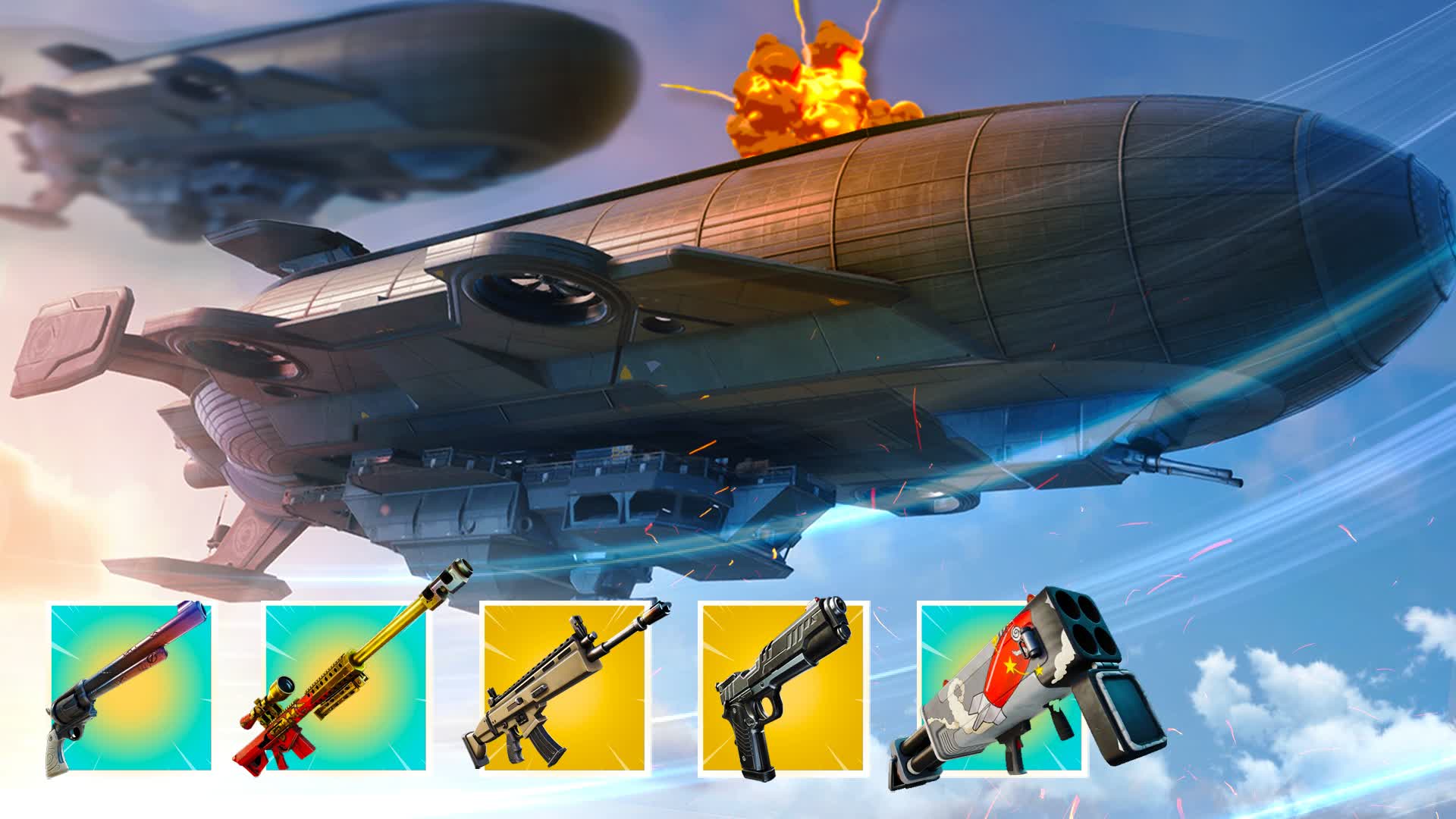 IO BLIMP GUN GAME [ nooel-gaming ] – Fortnite Creative Map Code