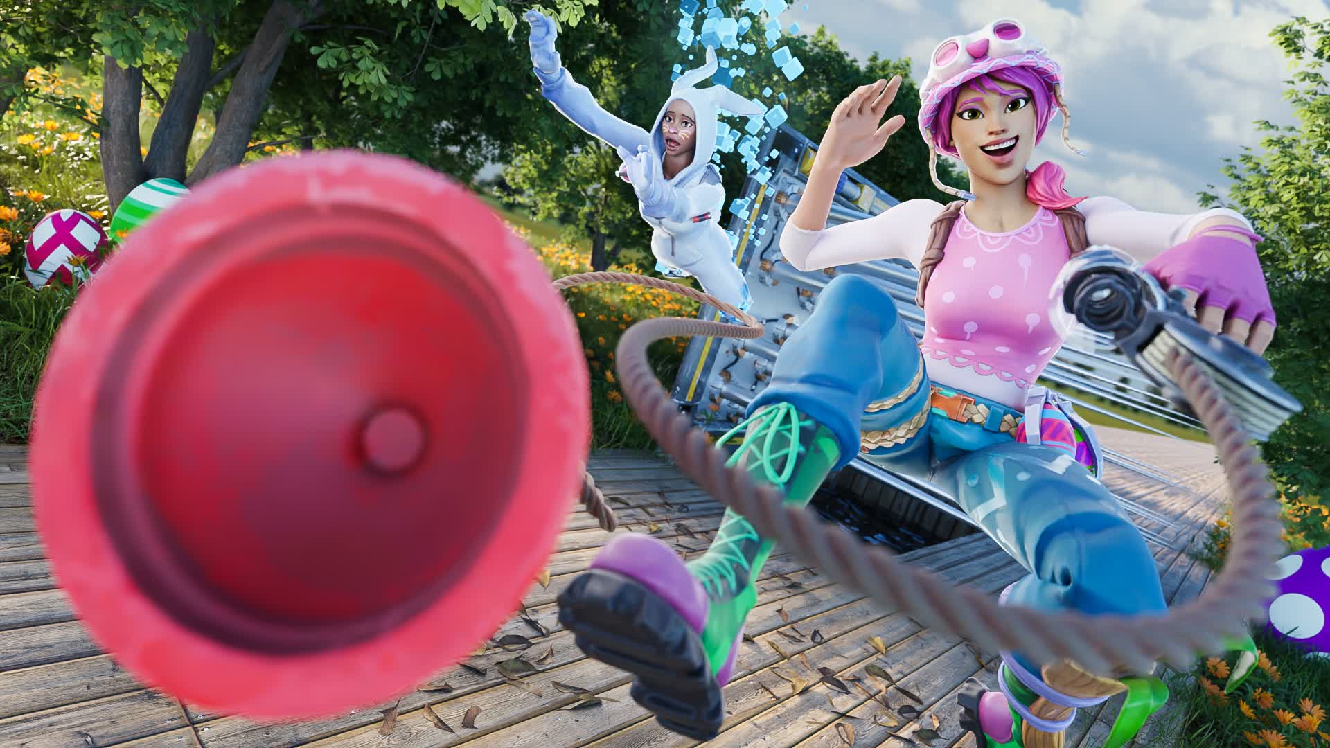 🐰123 LEVEL EASY BUNNY HOPPER PARKOUR🐰 [ whoislynxy ] – Fortnite ...