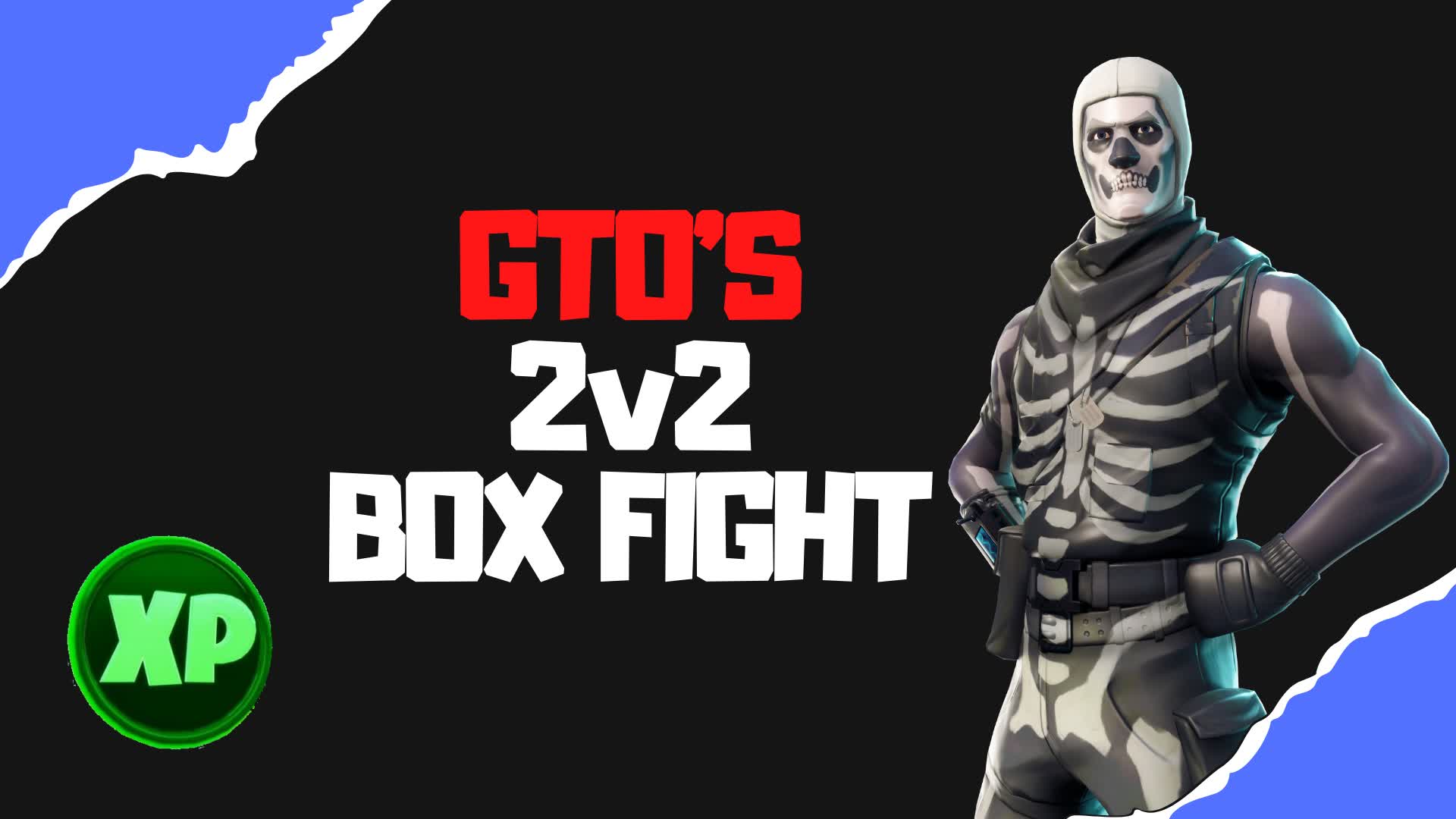 GTO'S 2v2 BOXFIGHT [ givethemone ] – Fortnite Creative Map Code
