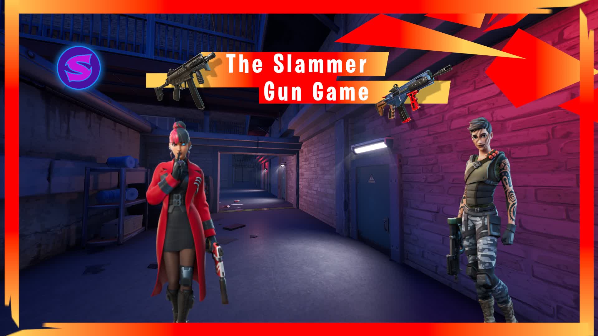 🚷 The Slammer Gun Game 🚷 [ sikkakiks ] – Fortnite Creative Map Code