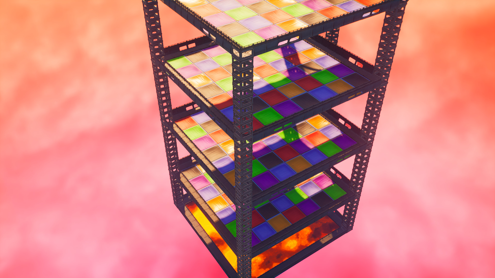 Color Drop [ bonnie-kiwi ] – Fortnite Creative Map Code