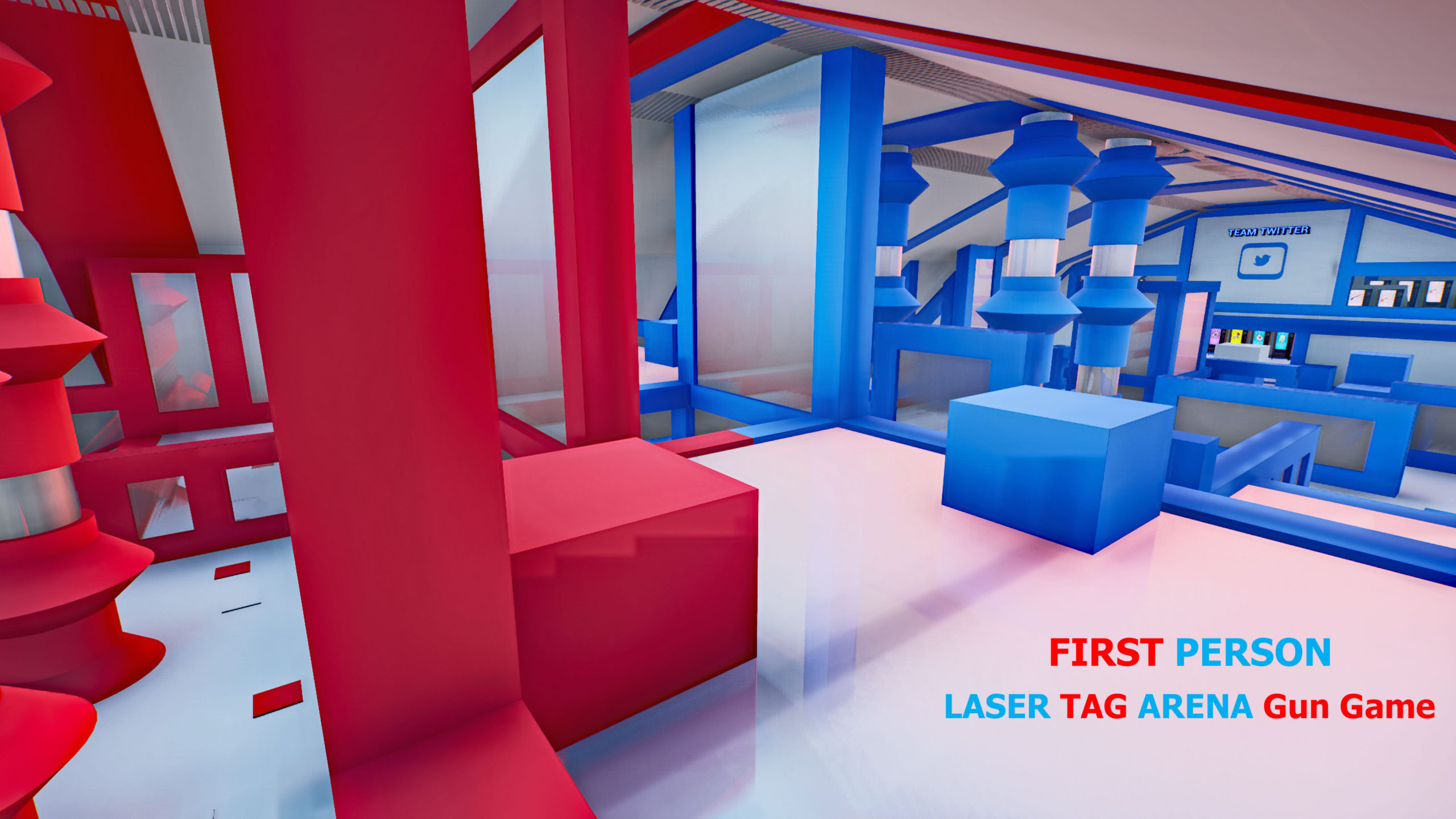 🔵FirstPerson LASER TAG ARENA Gun Game🔴 [ Smurff ] – Fortnite Creative ...