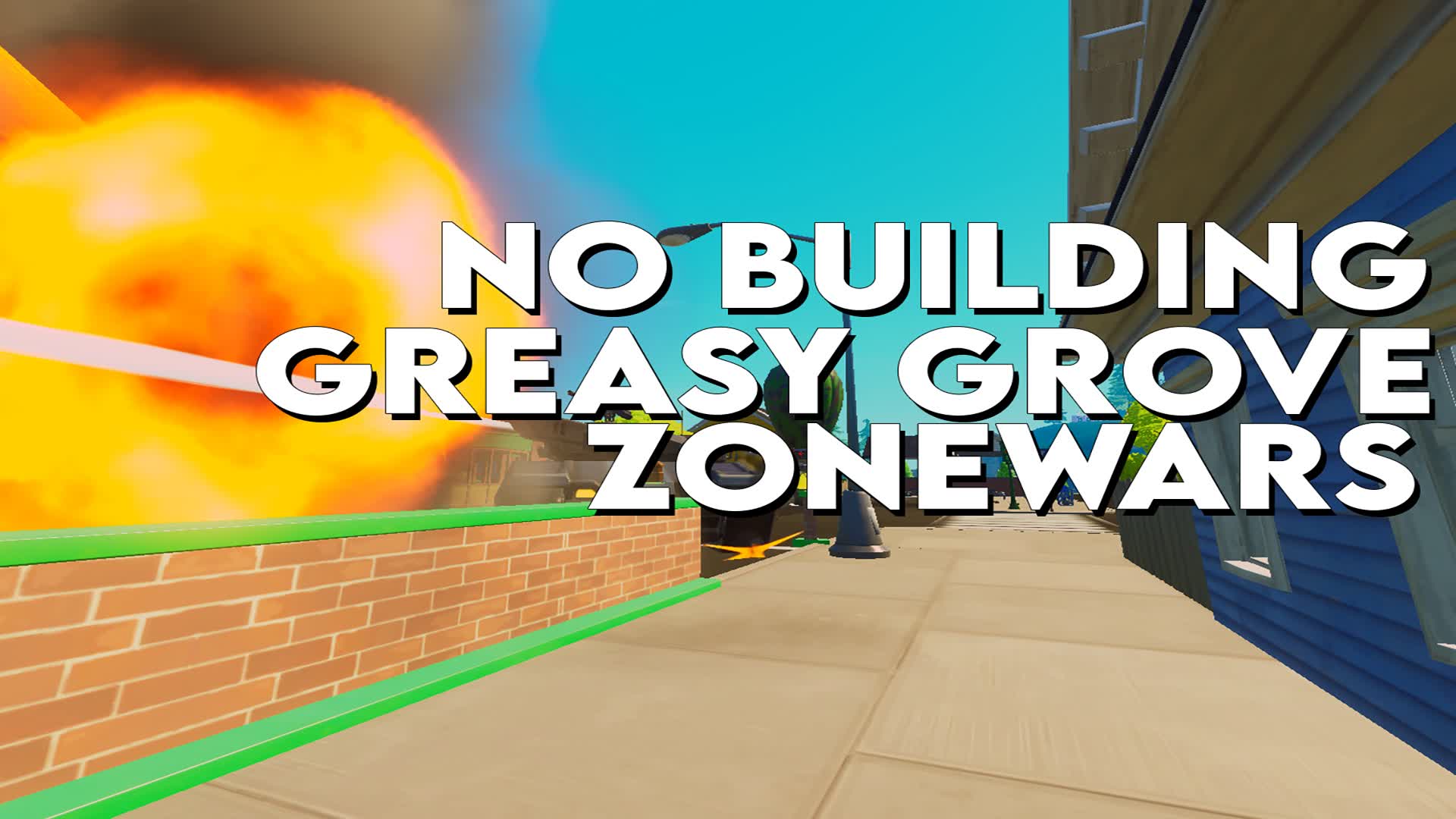 NO BUILDING Greasy Grove ZONE WARS [ 4amvibess ] – Fortnite Creative Map Code