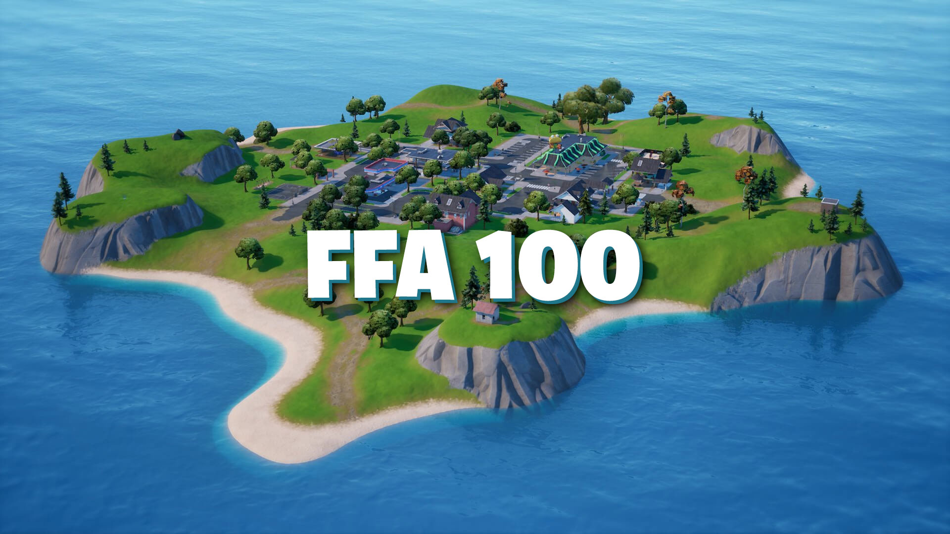 Greasy Grove FFA 100 [ cyniktg ] – Fortnite Creative Map Code