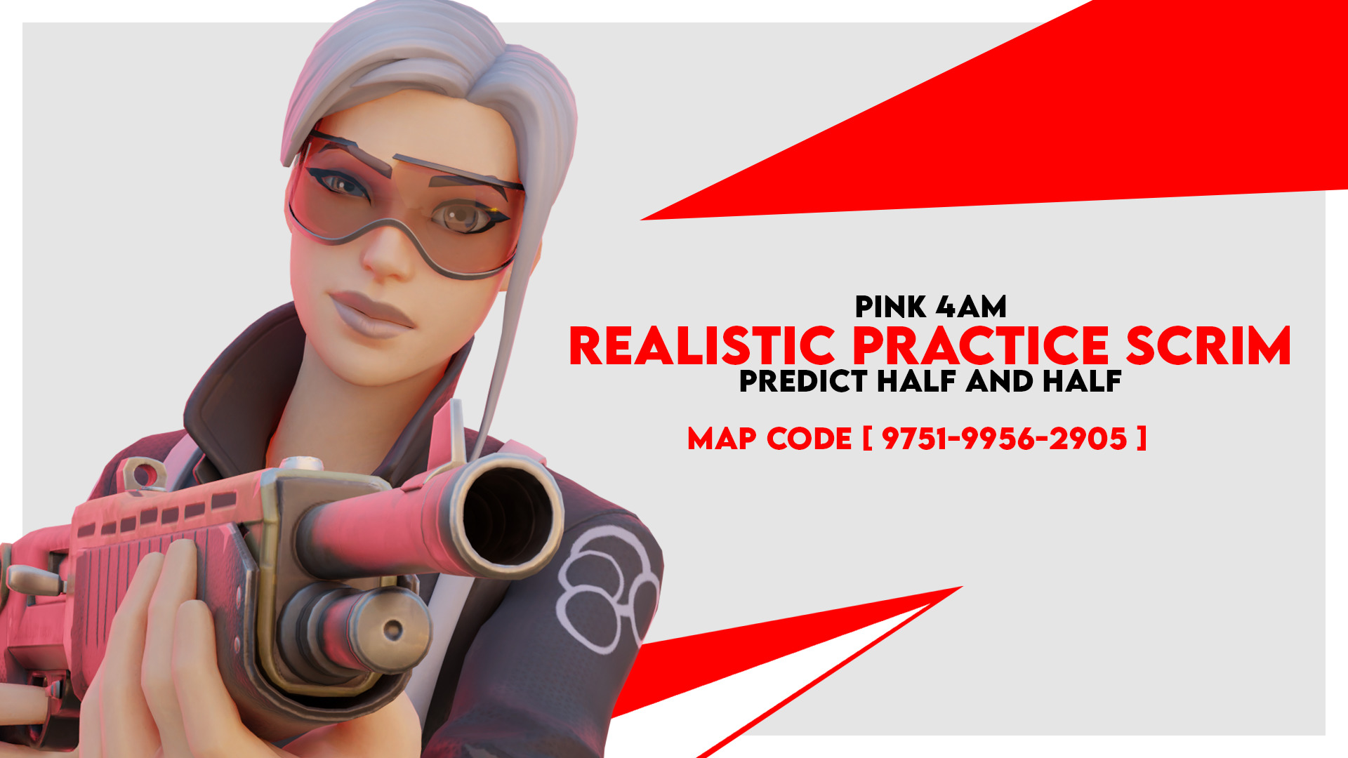 REALISTIC PRACTICE SCRIMS [ 4amvibess ] – Fortnite Creative Map Code