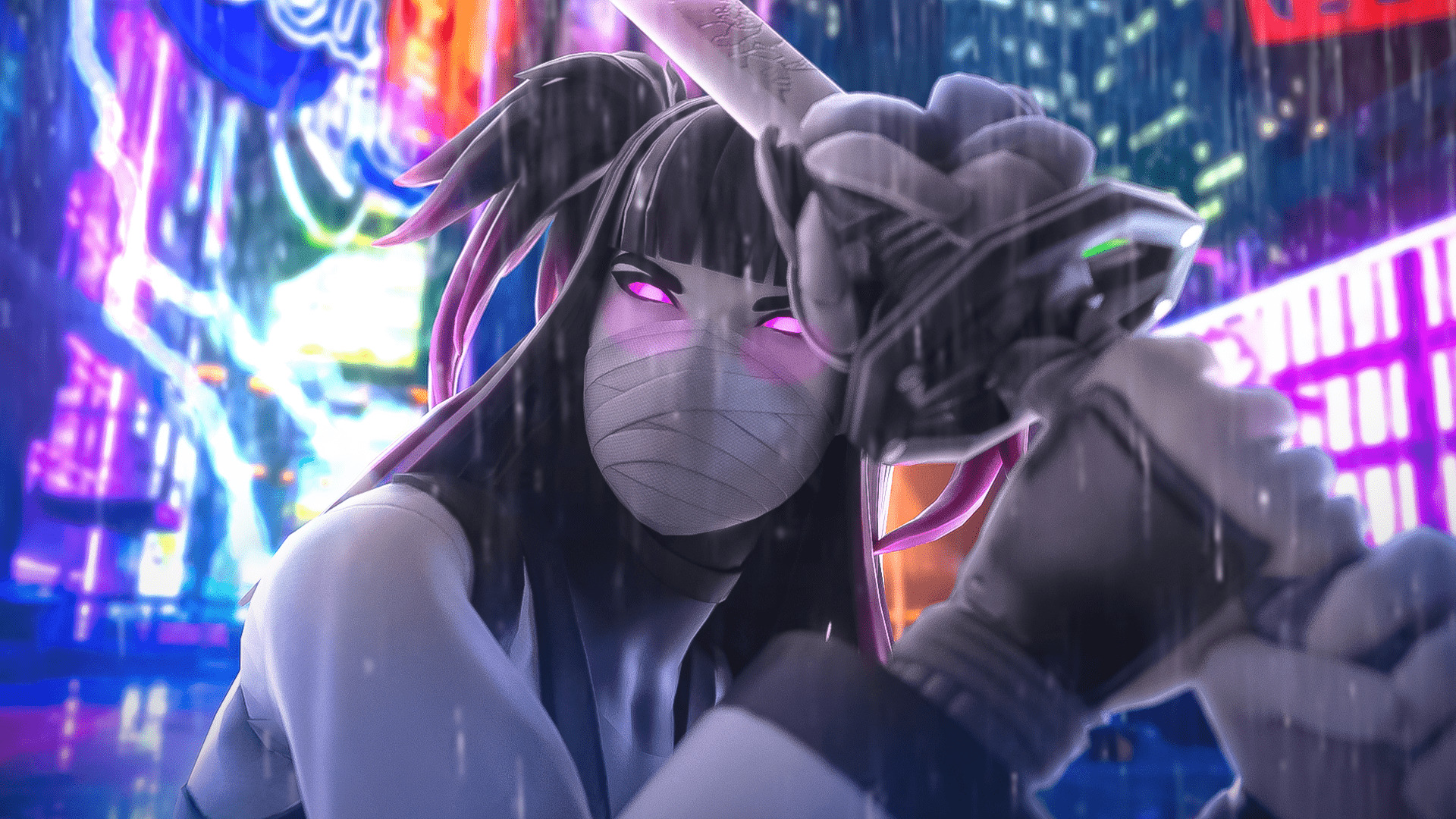 🌆 Cyber.Runner - 4 World 💾 [ afk_venom ] – Fortnite Creative Map Code