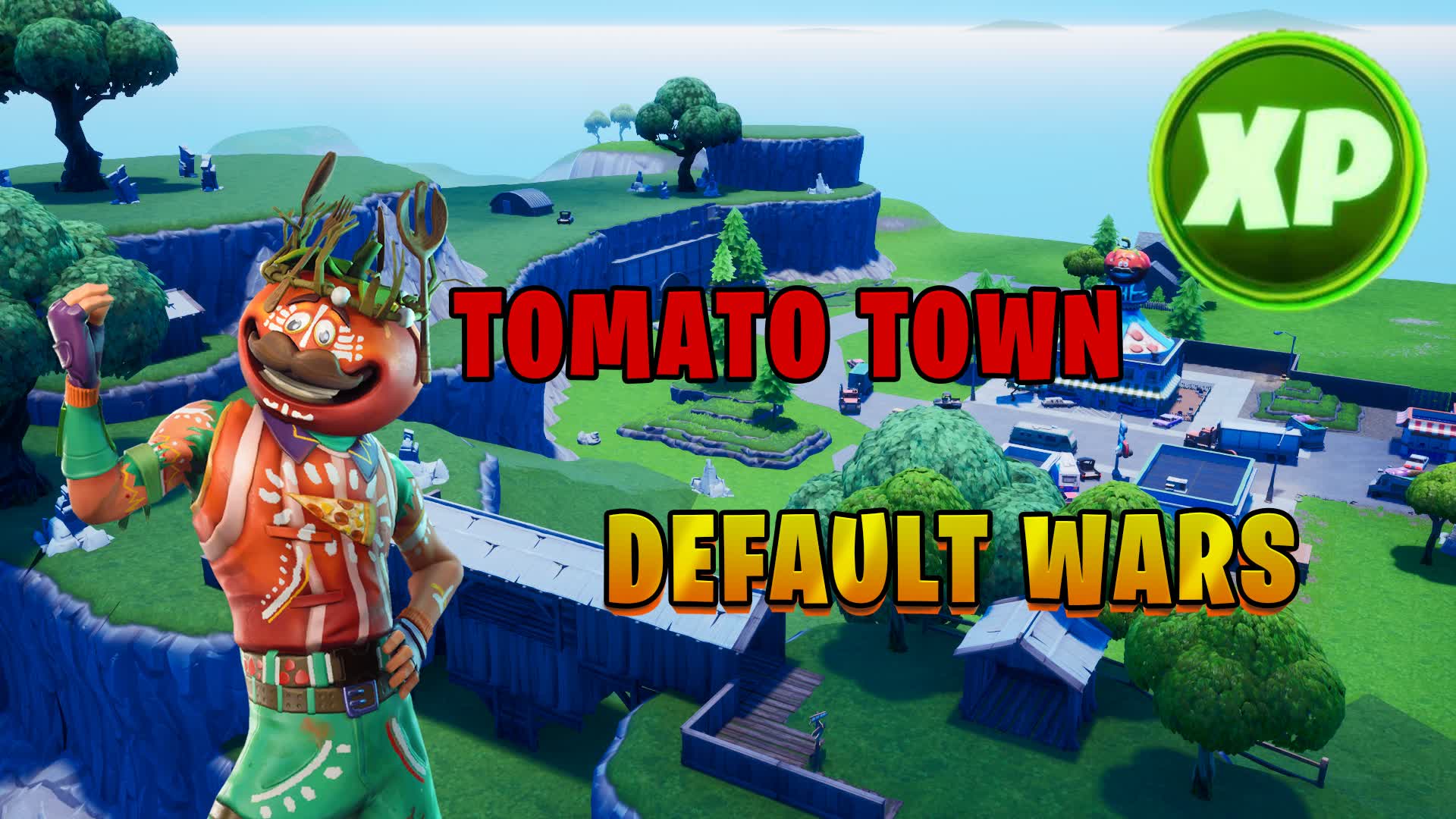 🍅Tomato town DEFAULT WARS - OG Fortnite [ giovafncreative ] – Fortnite ...