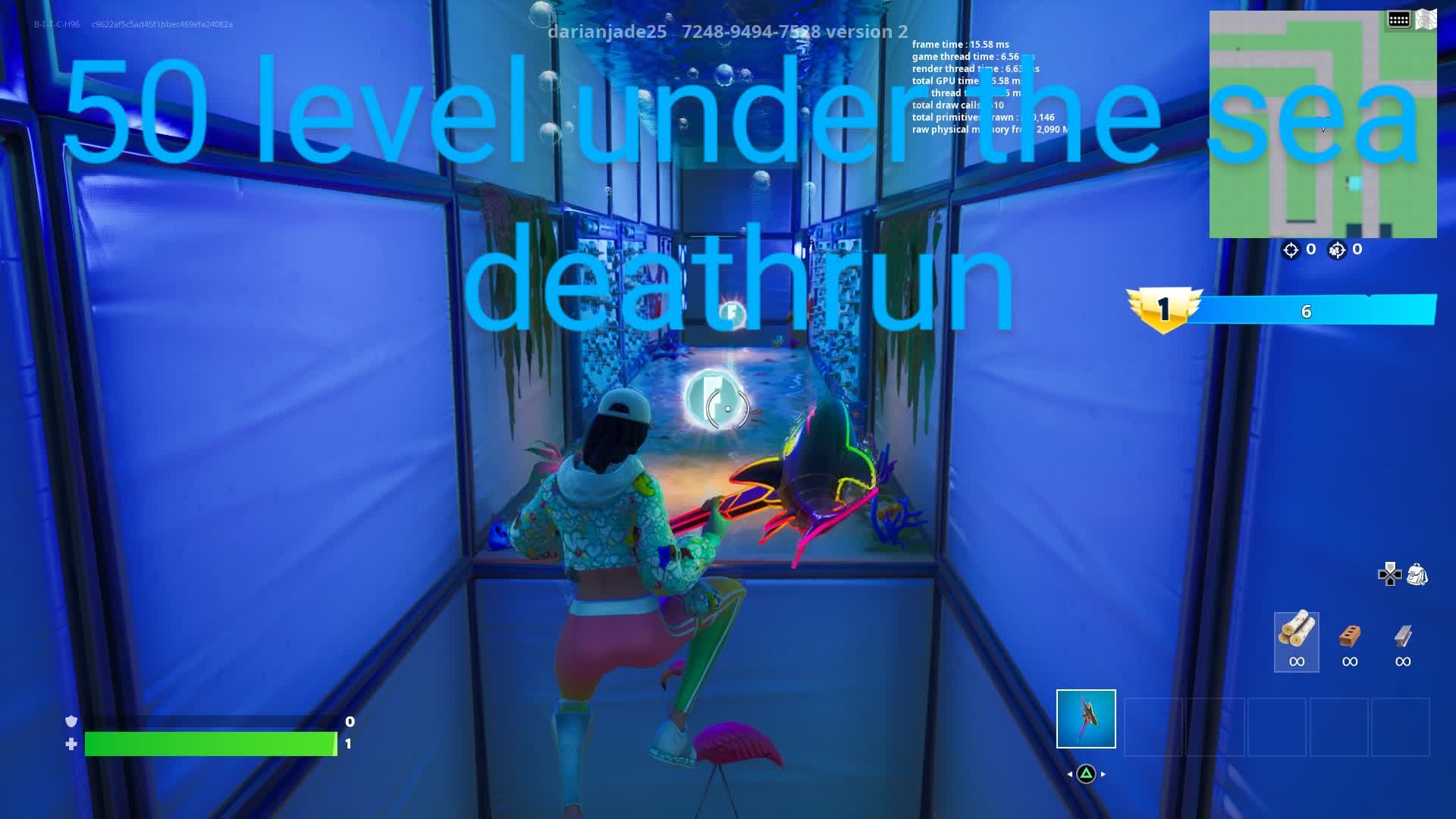 50 level Under the sea deathrun [ darianjade25 ] – Fortnite Creative ...