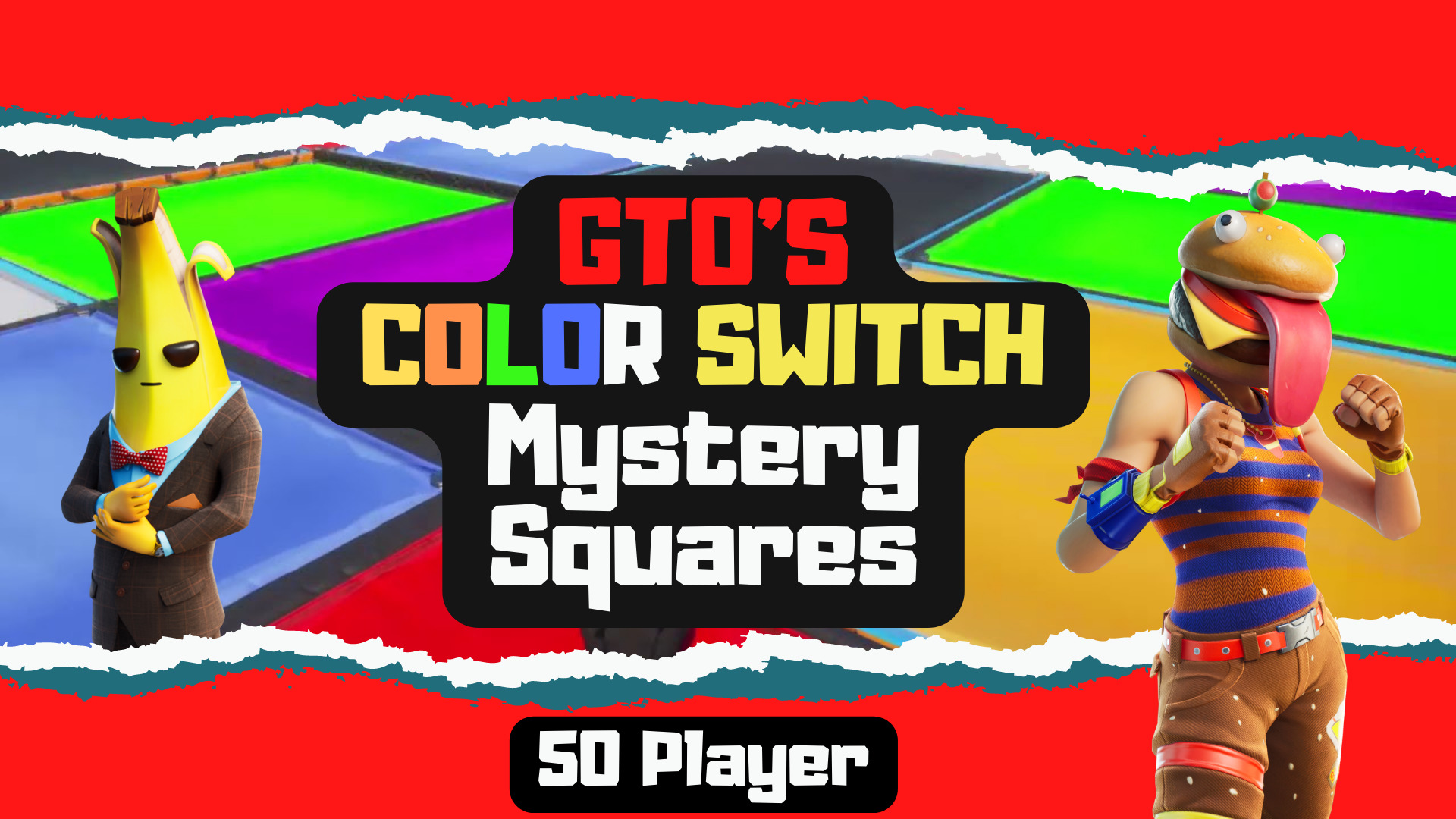 GTO'S Color Switch (Mystery Squares) [ givethemone ] – Fortnite ...