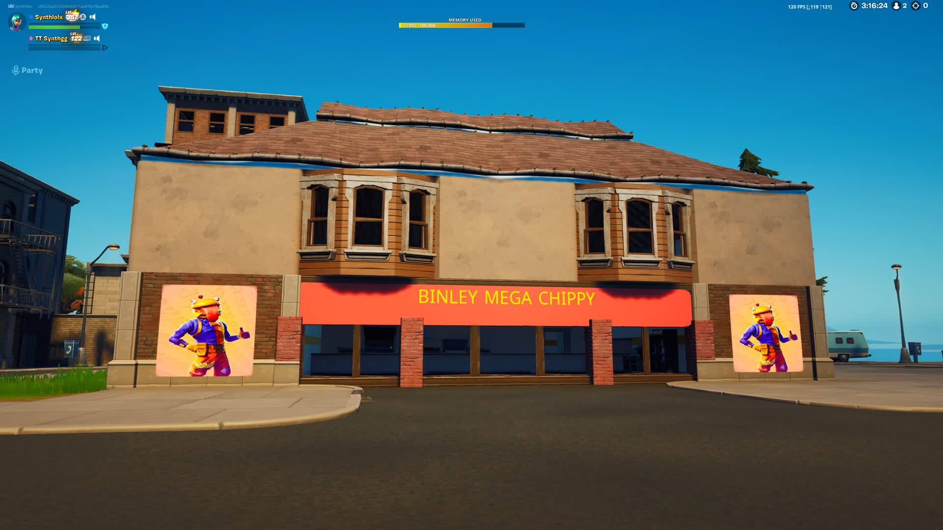 BINLEY MEGA CHIPPY [ SYNTH-GG ] – Fortnite Creative Map Code