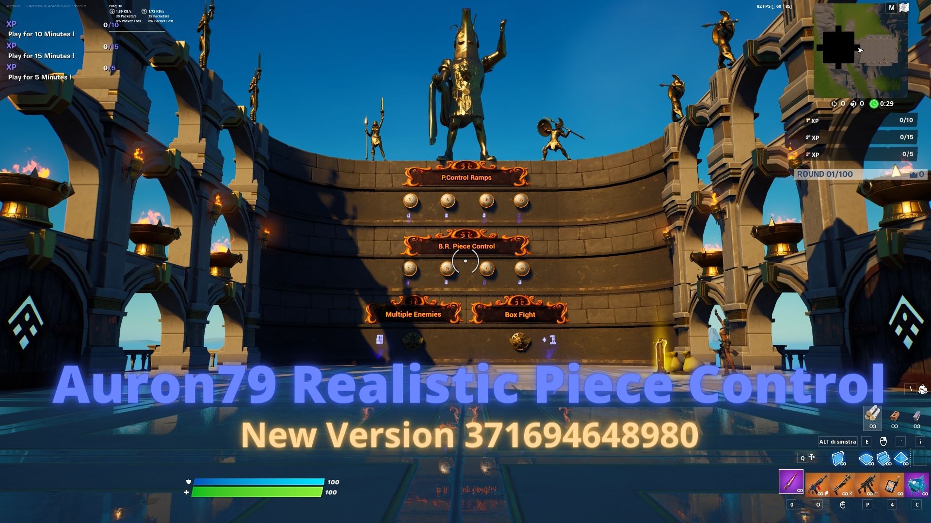 Realistic Piece Control ( Season 3 ) [ auron-79 ] – Fortnite Creative Map Code