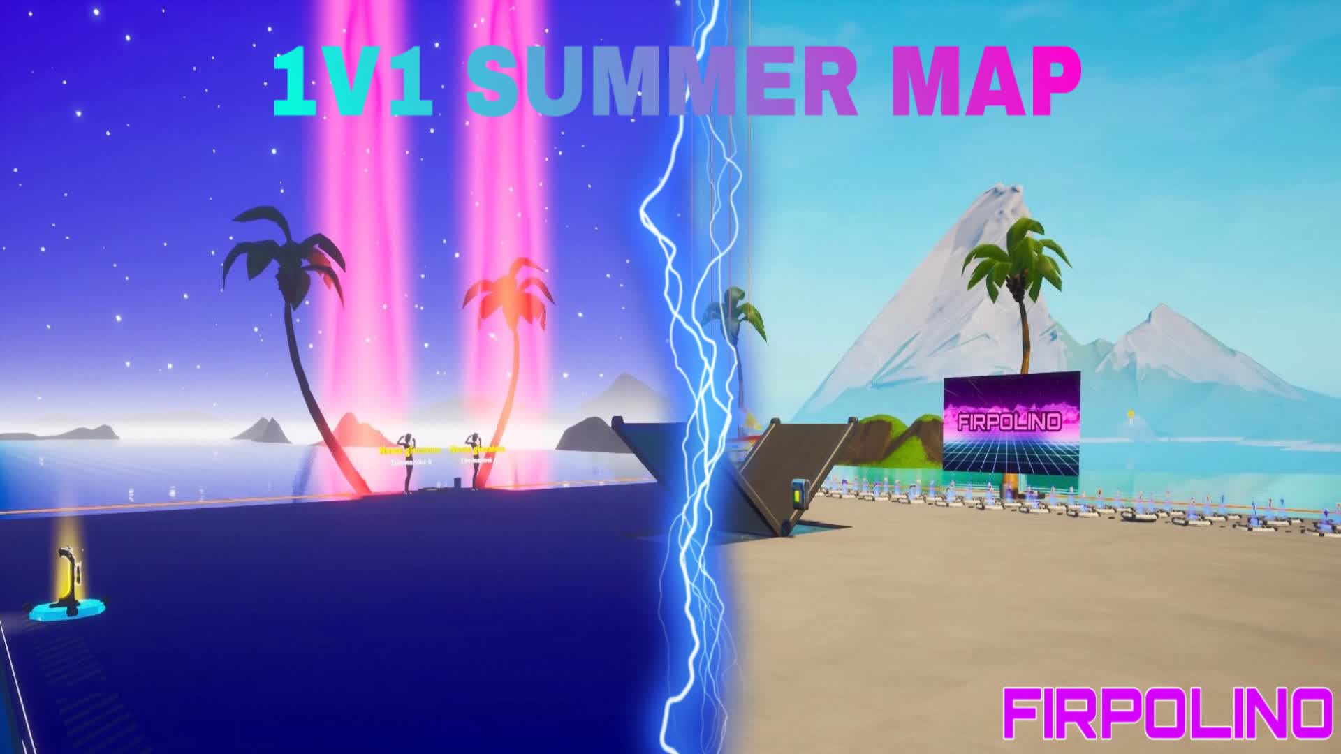 1V1 SUMMER MAP [ firpolino ] – Fortnite Creative Map Code
