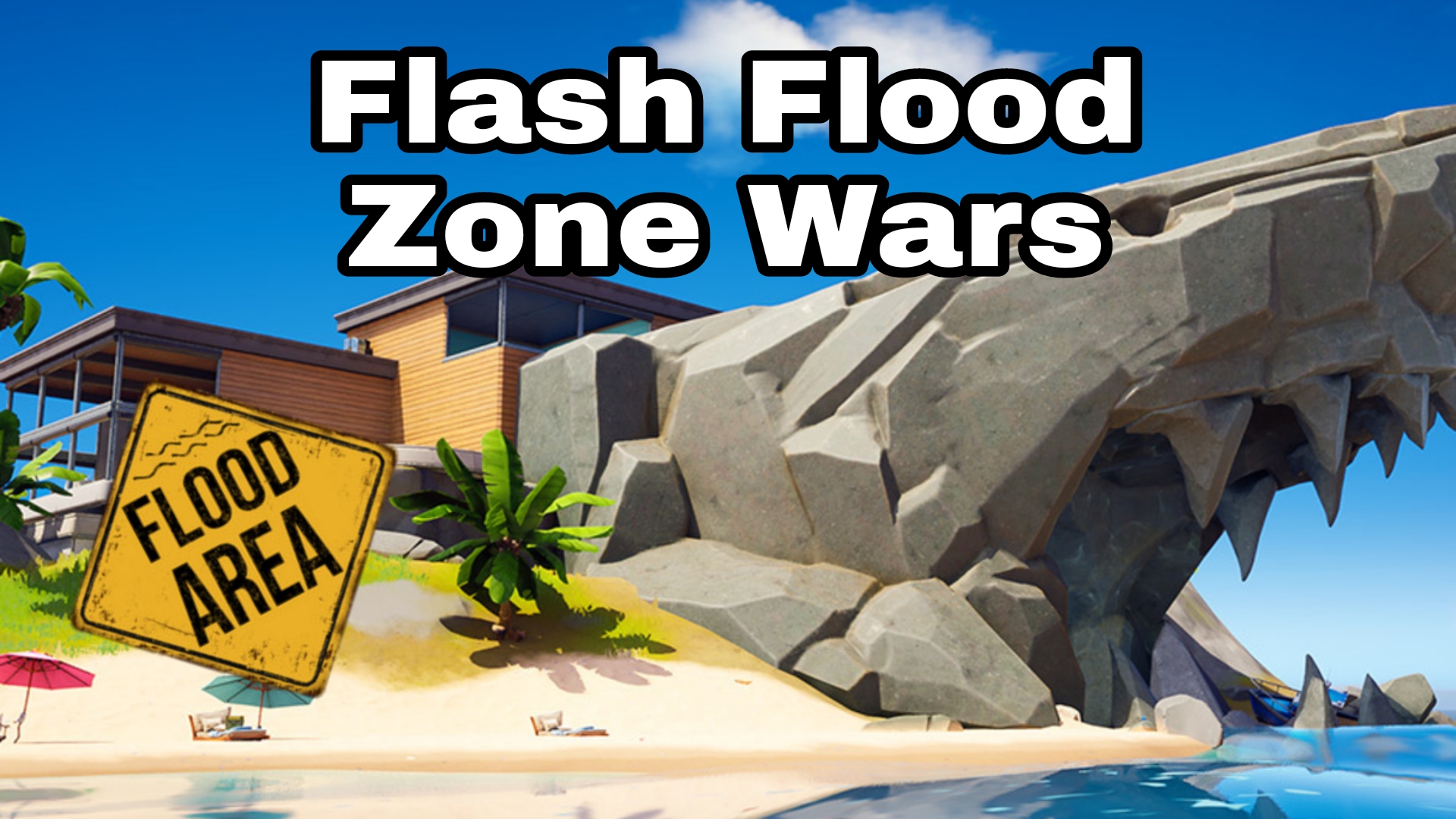 Flash Flood Zone Wars [The Shark] [ van ] – Fortnite Creative Map Code