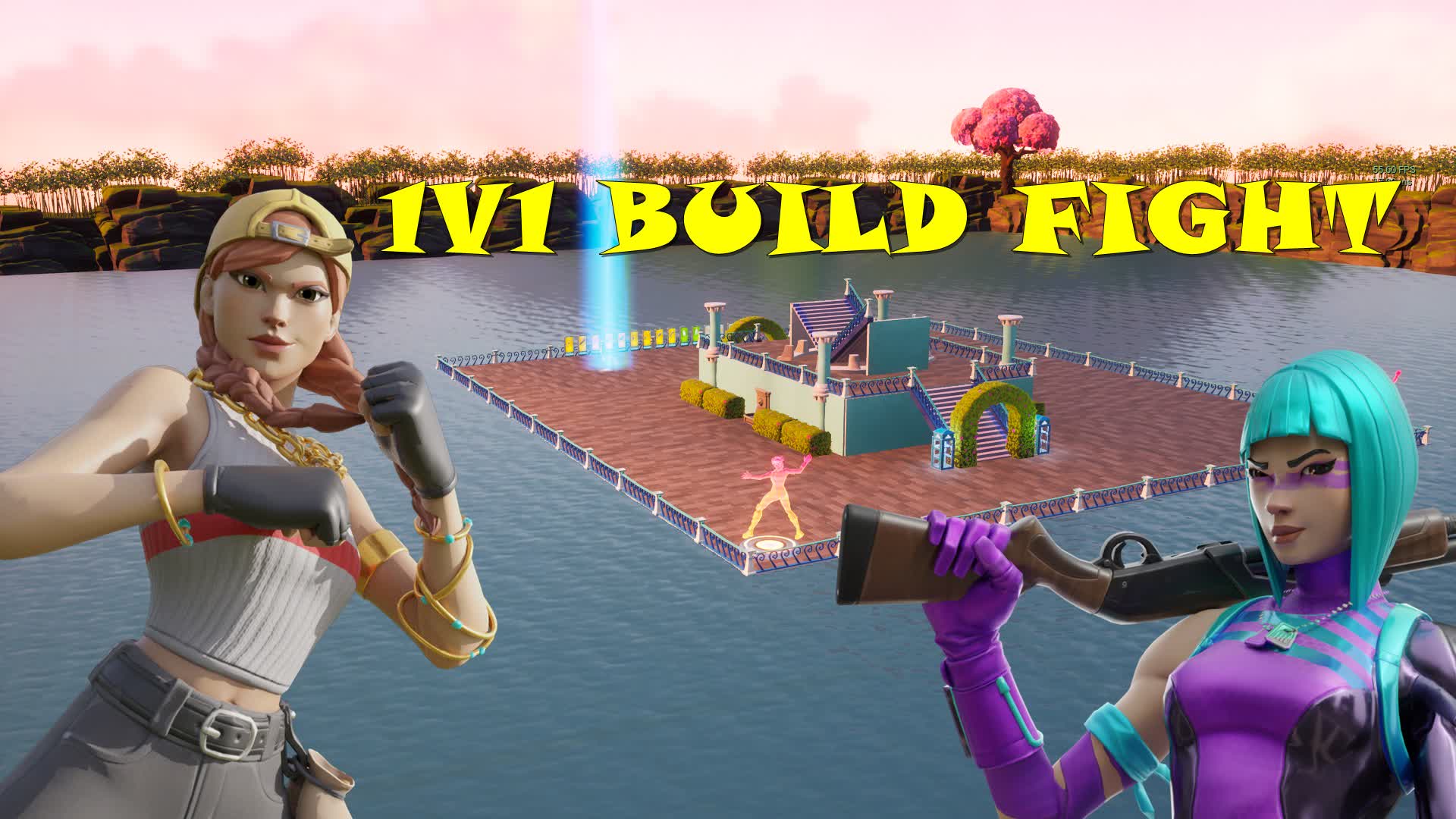 1v1 Build Fight [ rbyshadowz ] – Fortnite Creative Map Code