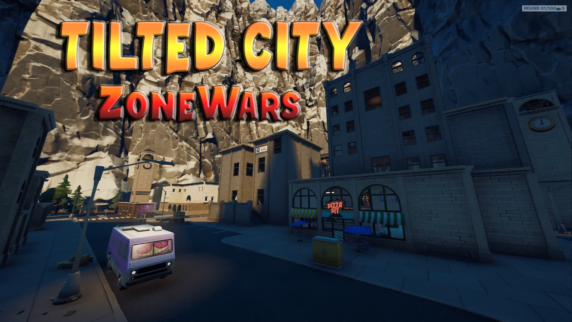 Tilted City ZONEWARS! [ monstrosity ] – Fortnite Creative Map Code