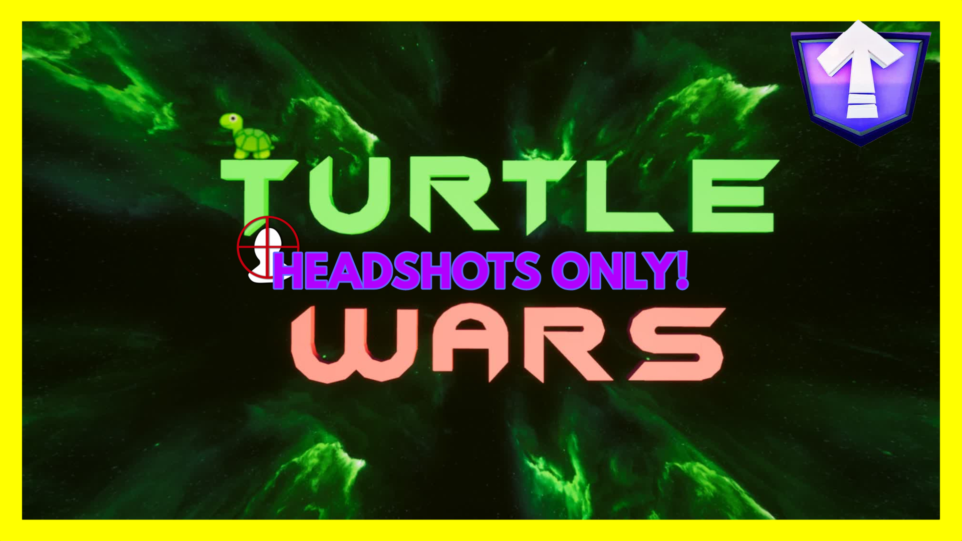 🐢 TURTLE WARS 💯 HEADSHOTS ONLY 🔥 [ Poka ] – Fortnite Creative Map Code