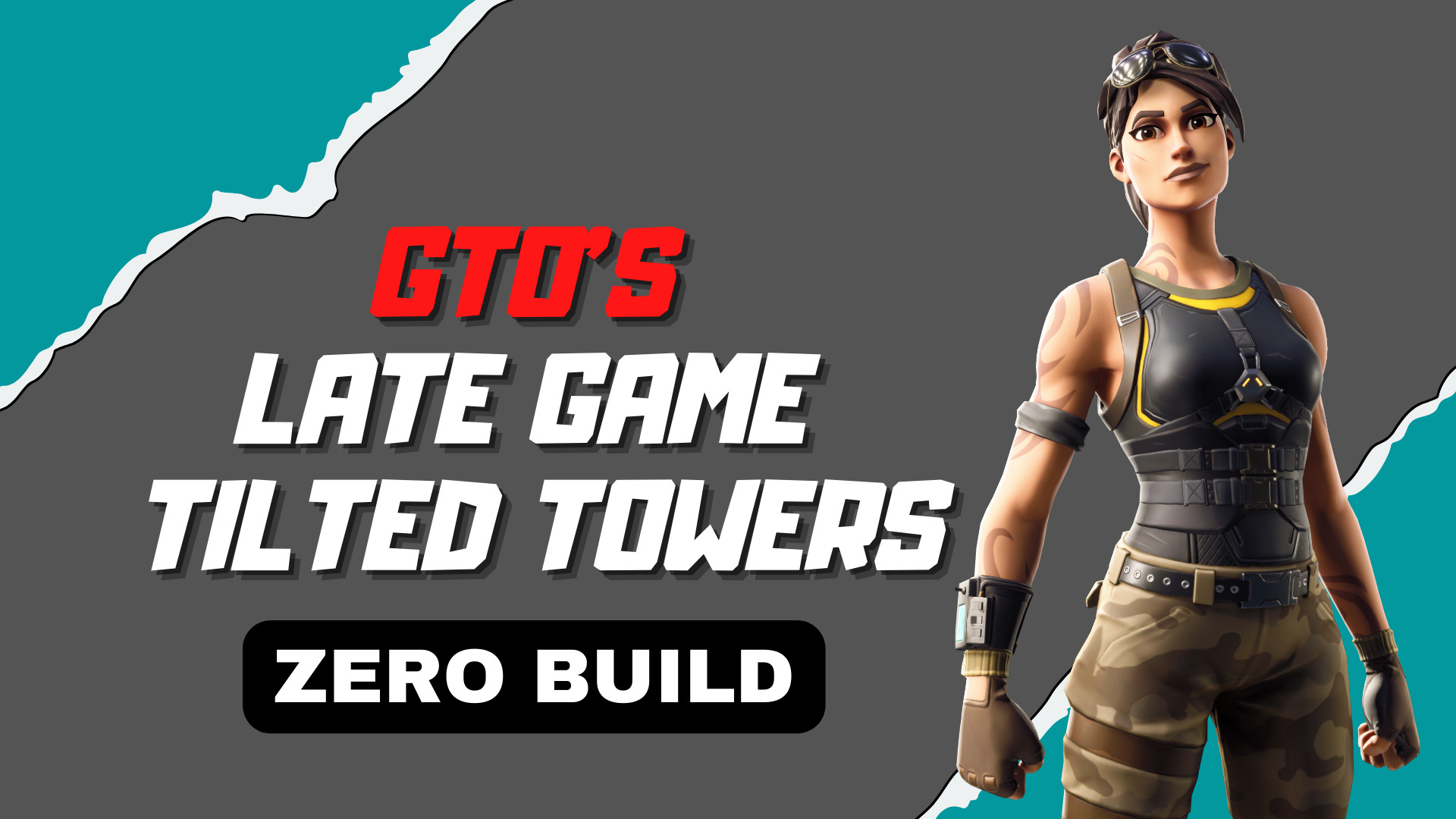 GTO'S Late Game (Tilted Towers Zero Build) [ givethemone ] – Fortnite Creative Map Code