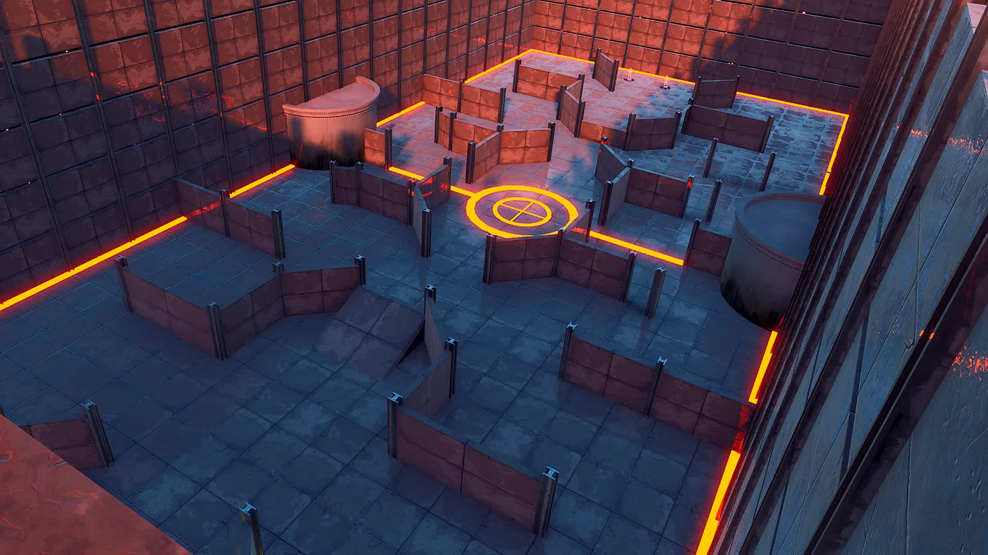 3v3 Metal Arena PRO [ arcaderoom ] – Fortnite Creative Map Code