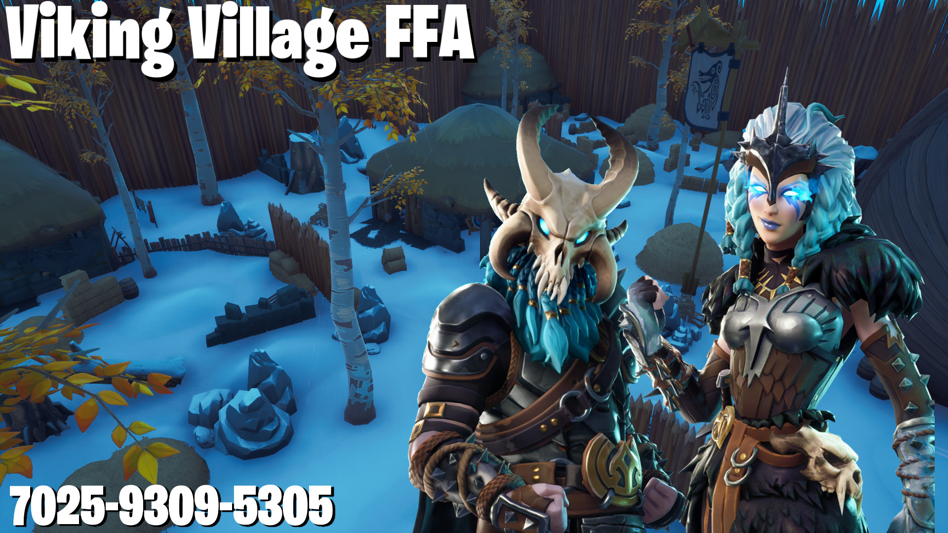 Viking Village Random Loadout FFA [ timered ] – Fortnite Creative Map Code