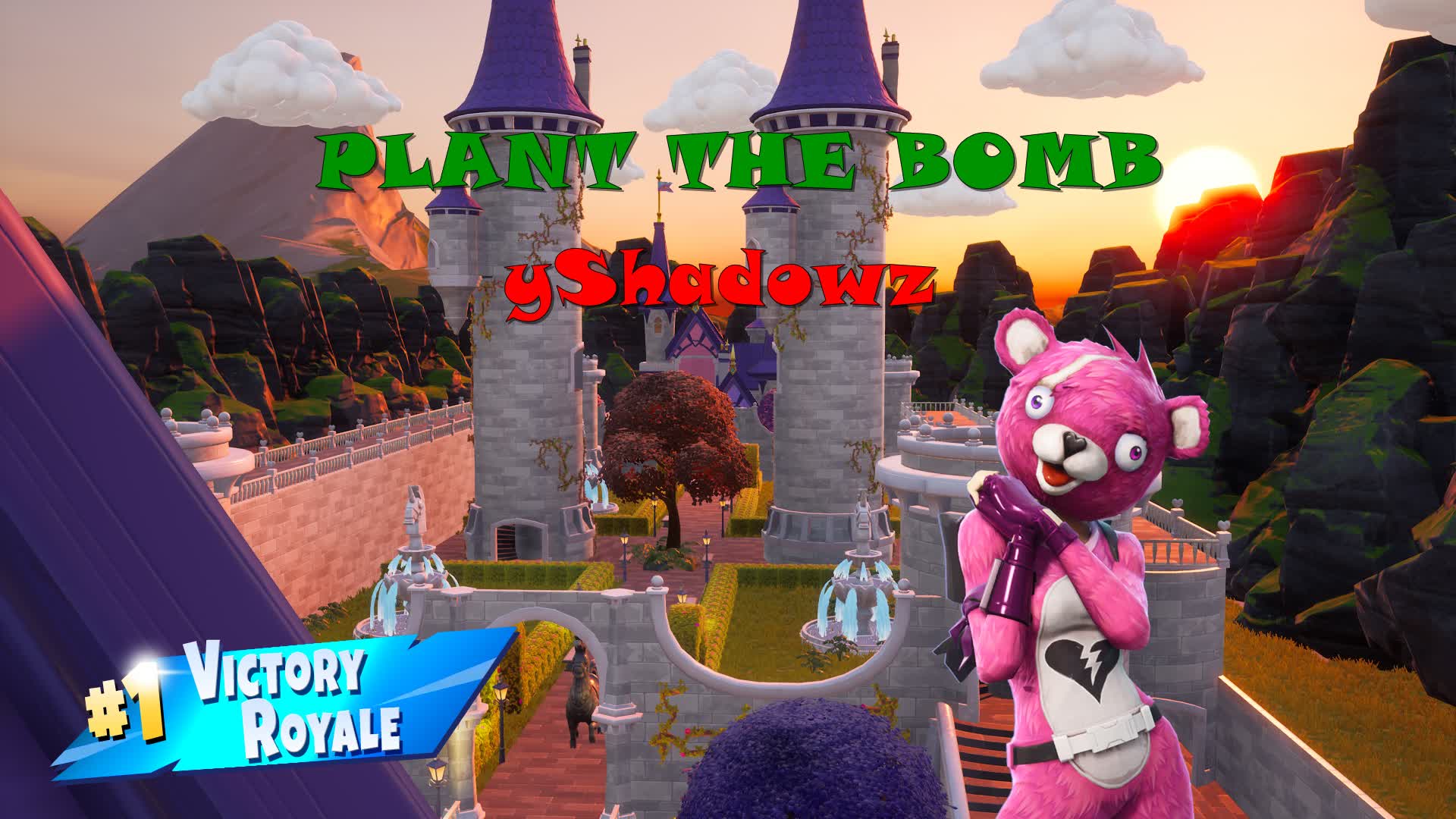 PLANT THE BOMB [ rbyshadowz ] – Fortnite Creative Map Code