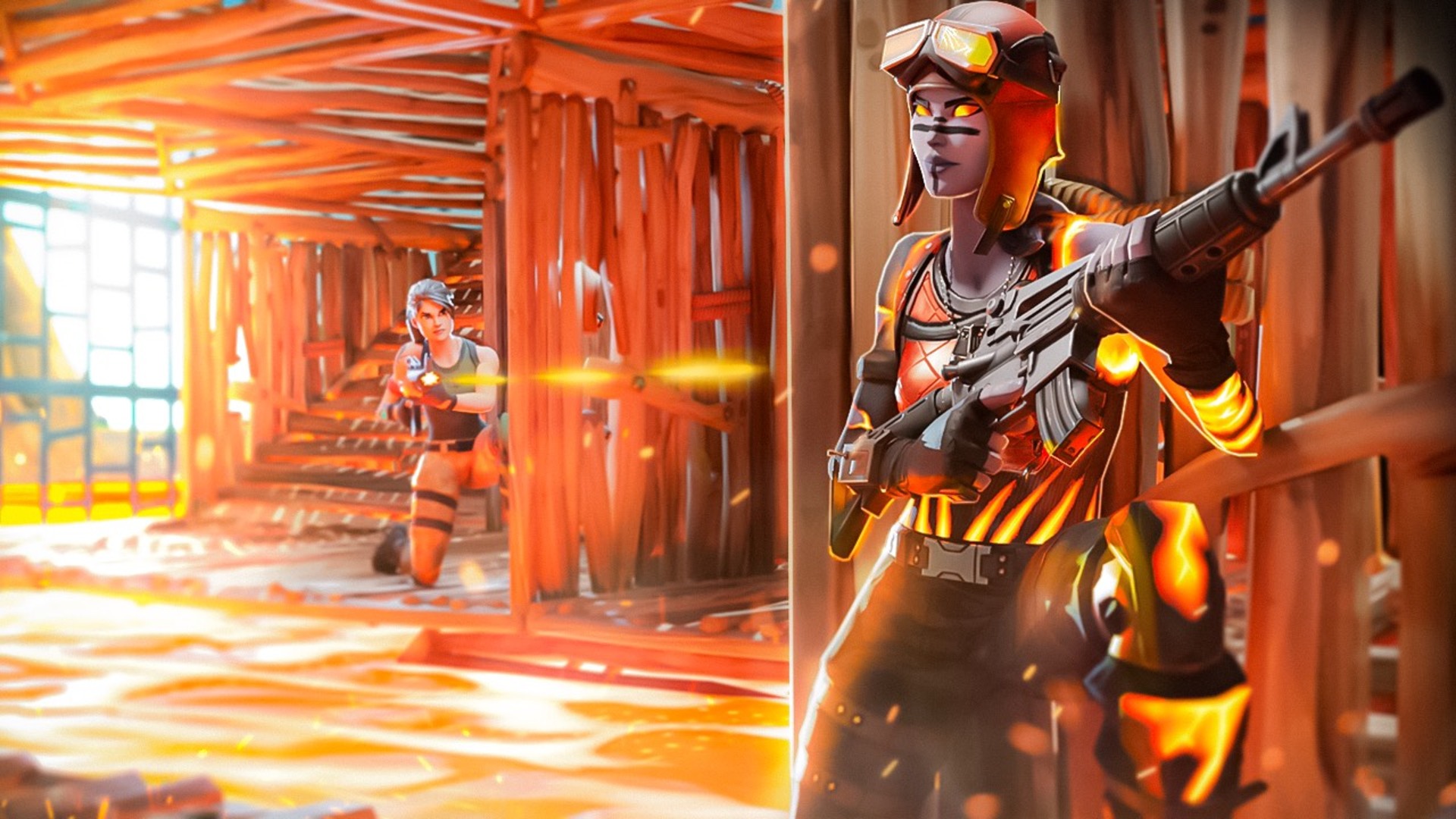 🌋 NO FLOOR BOX PVP 📦 [ nearfnbr ] – Fortnite Creative Map Code