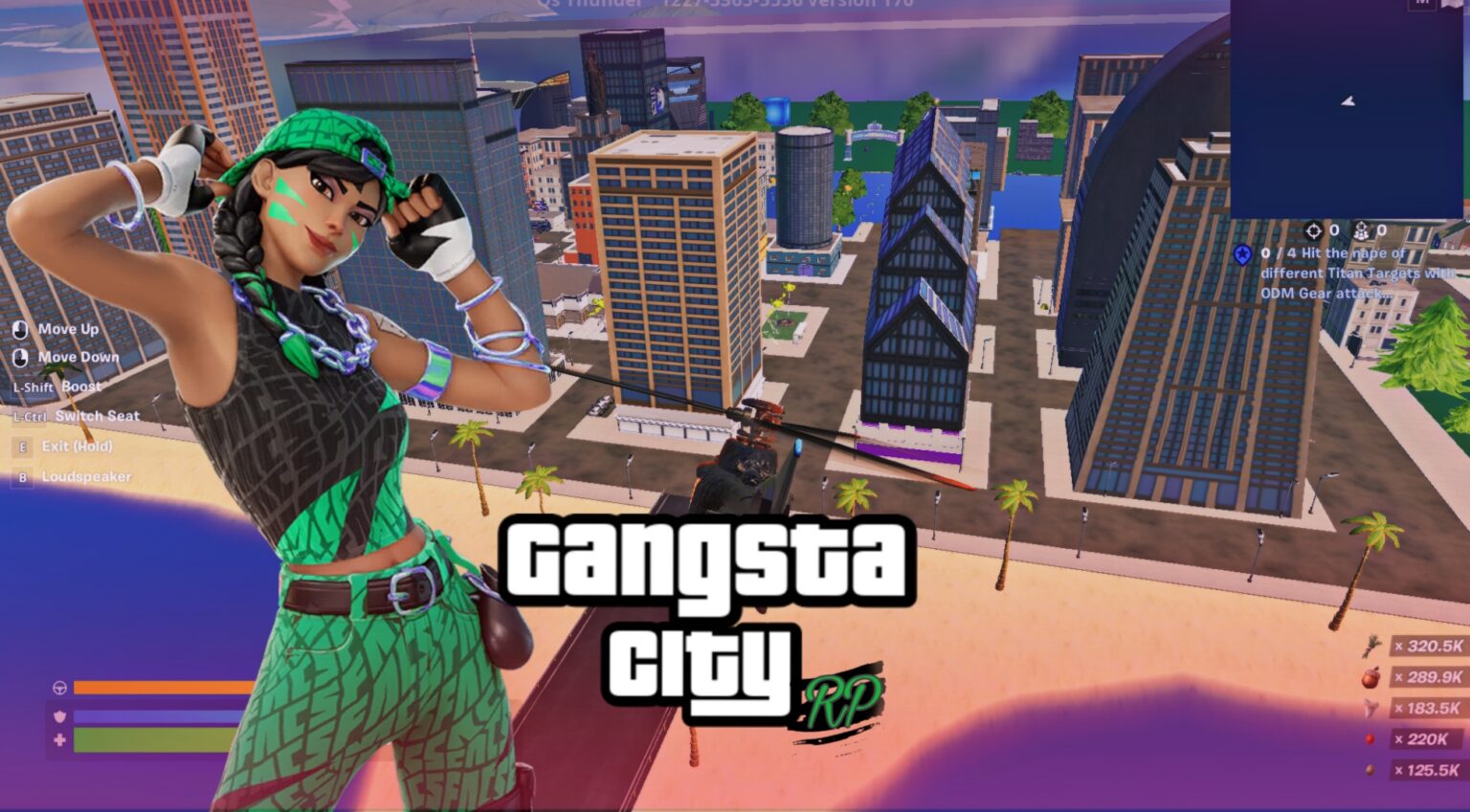 Gangsta City [ Qst ] – Fortnite Creative Map Code