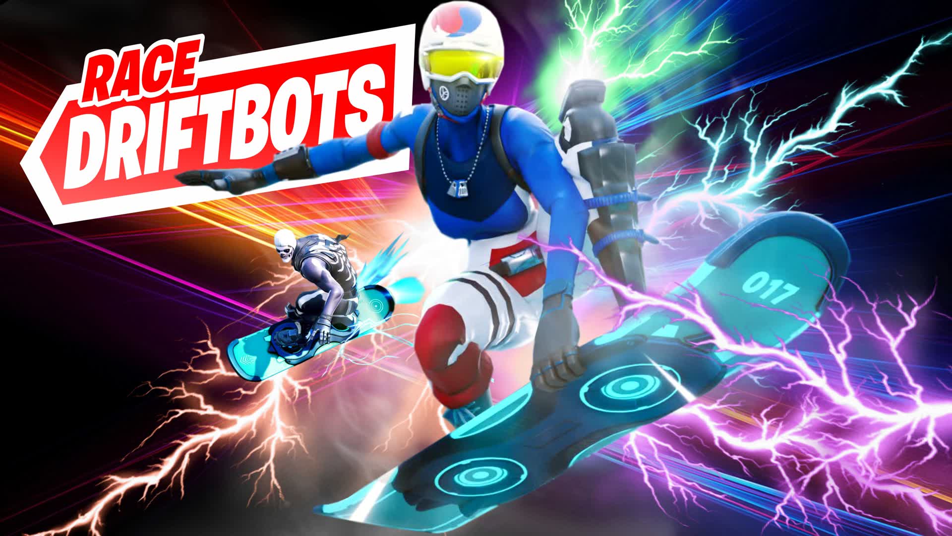 DRIFTBOTS RACE [ bots ] – Fortnite Creative Map Code